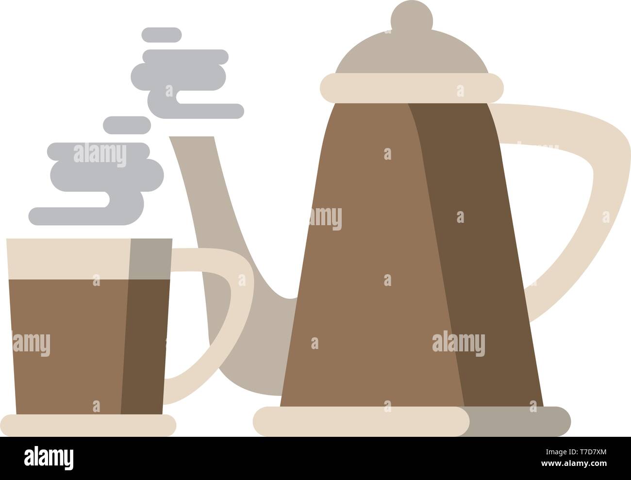 coffee cafe concept cartoon Stock Vector Image & Art - Alamy