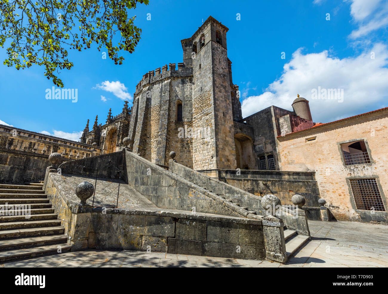 Visiting Convent of Christ in Tomar, Portugal Stock Photo - Alamy