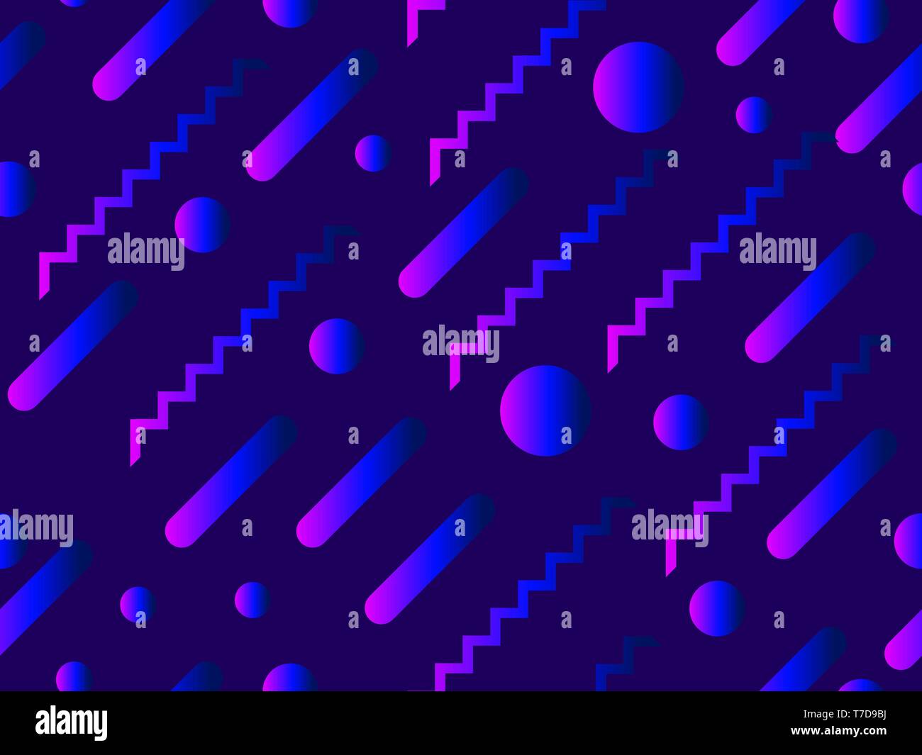 Colorful liquid shape seamless pattern. Fluid concept design. Abstract ...