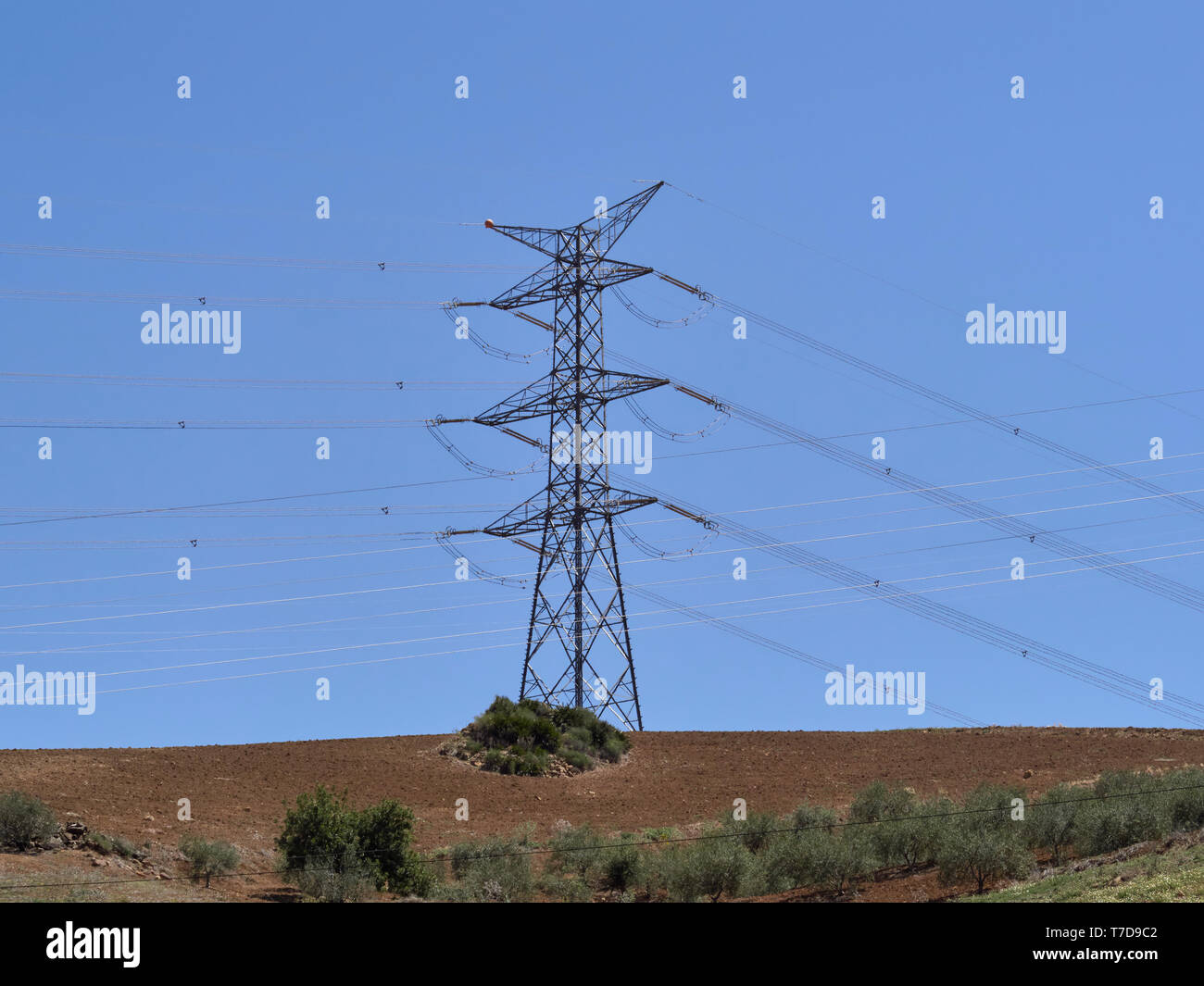 Suspended Power Lines High Resolution Stock Photography and Images - Alamy