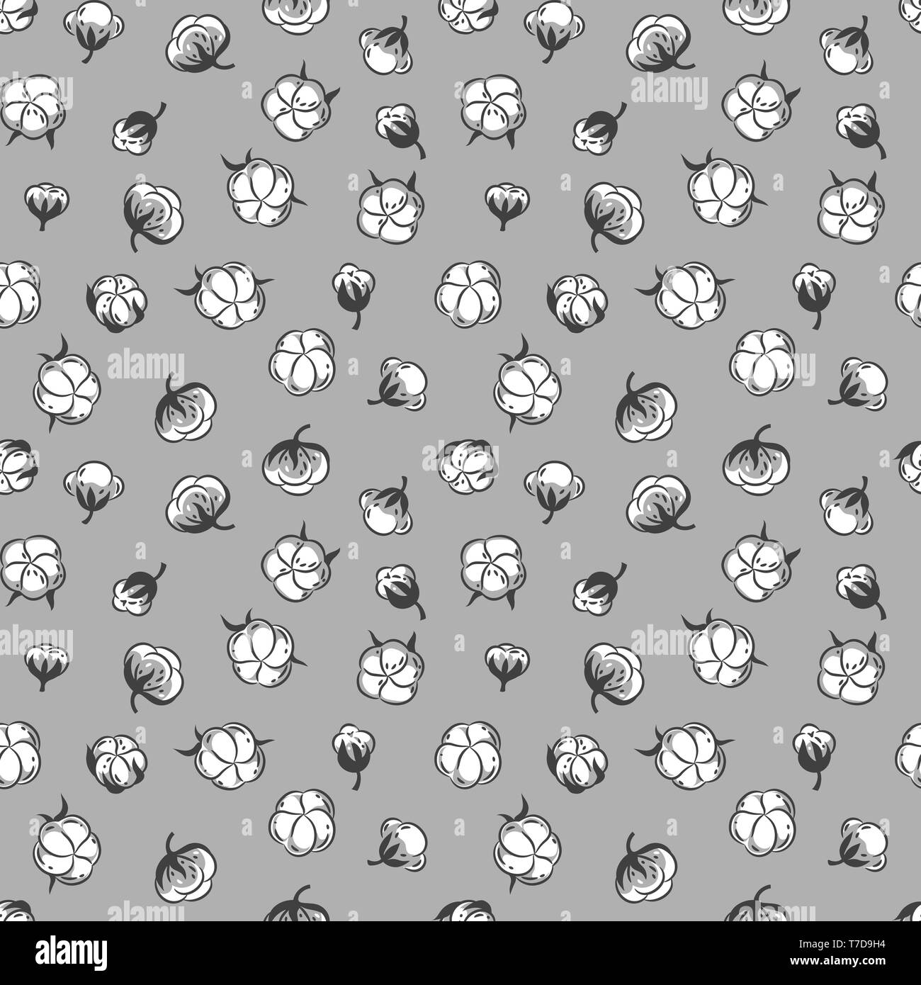 Cotton growing Stock Vector Images - Alamy