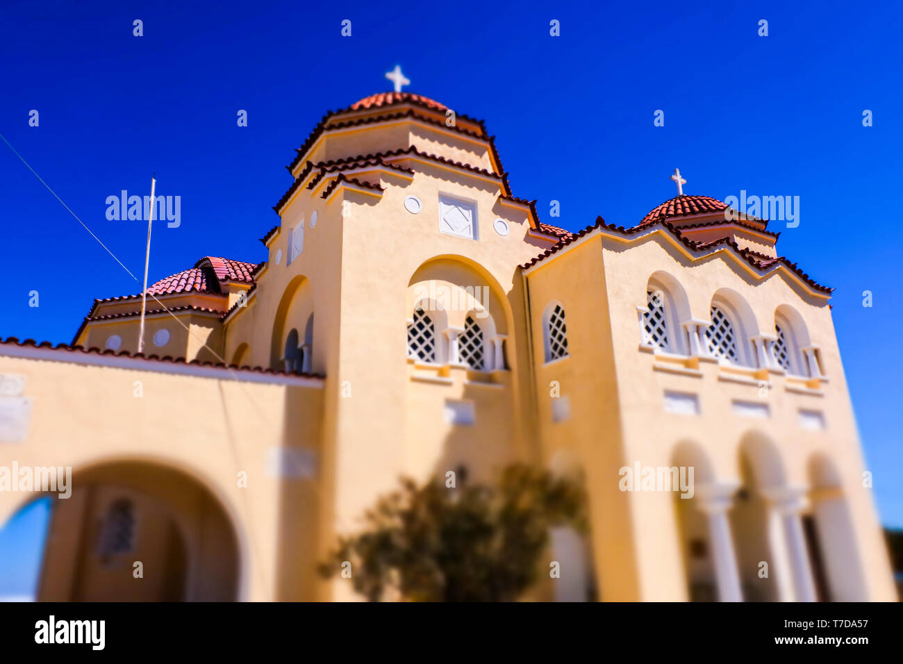 Orthodox church facade Stock Photo - Alamy