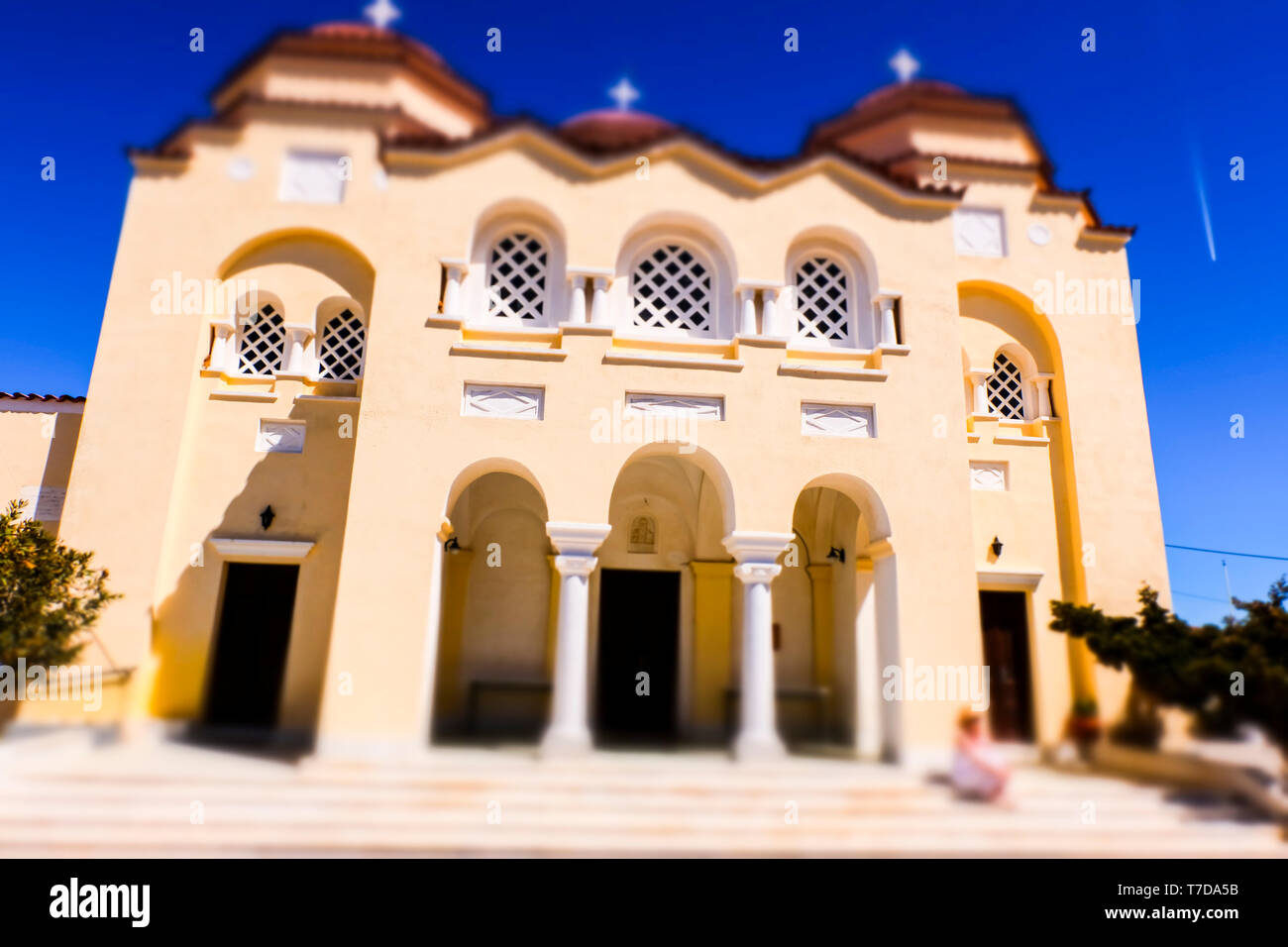 Orthodox church facade Stock Photo - Alamy