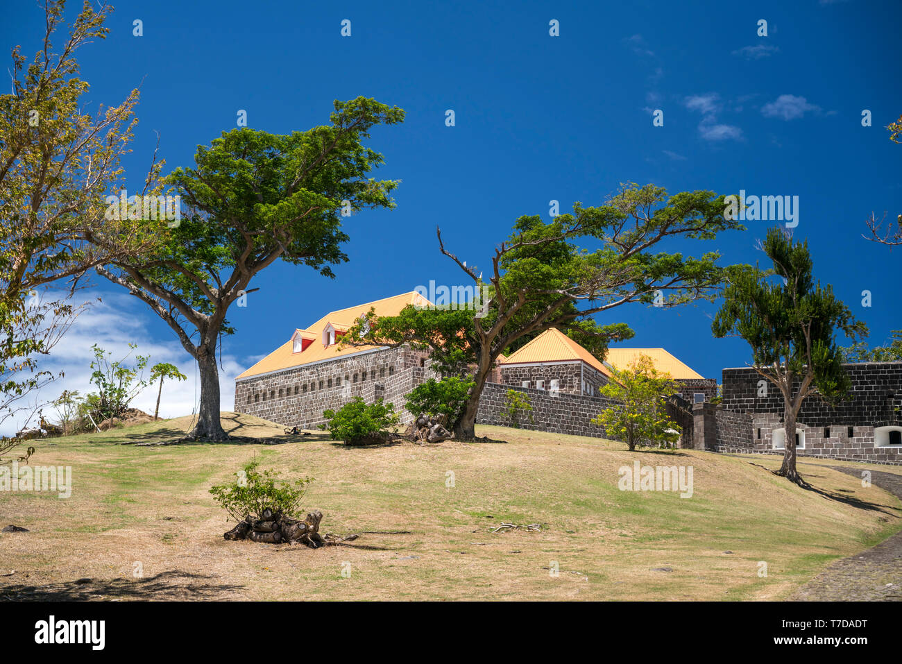 Fort Shirley im Cabrits National Park, Dominica, Karibik, Mittelamerika ...