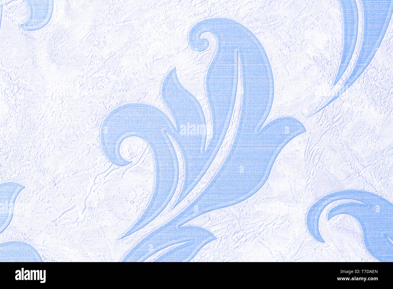 The texture is light blue with ribbed. Saturated sky color, close-up ...