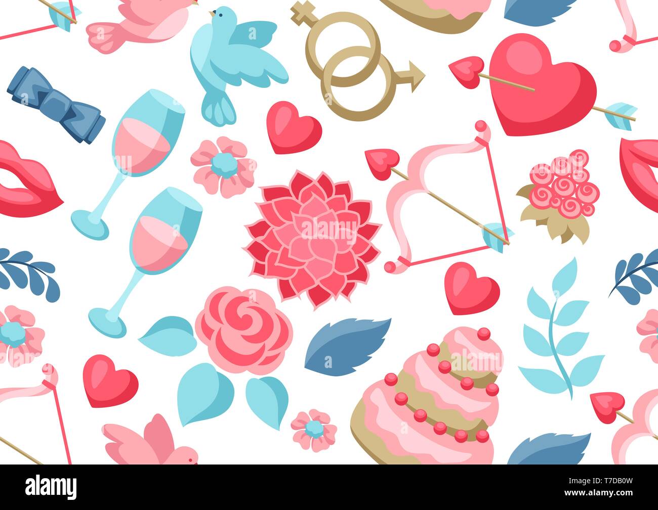 Wedding rings bird Stock Vector Images - Alamy