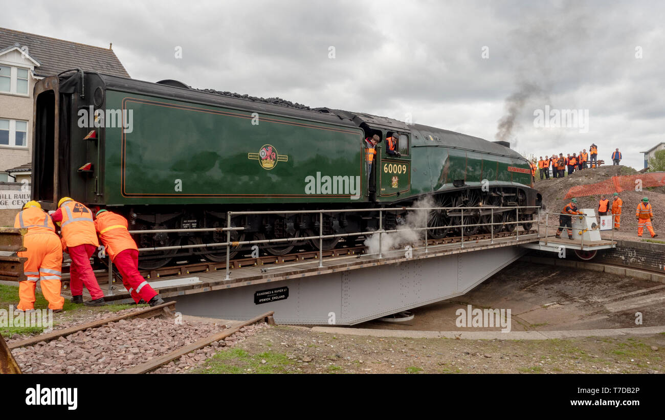 Locomotive turntable hi-res stock photography and images - Alamy