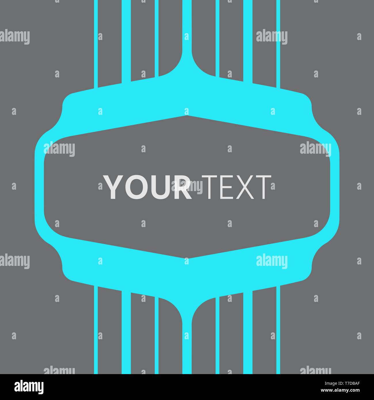 Geometric shapes. Trendy backgrounds and frame for text. Modern graphic ...