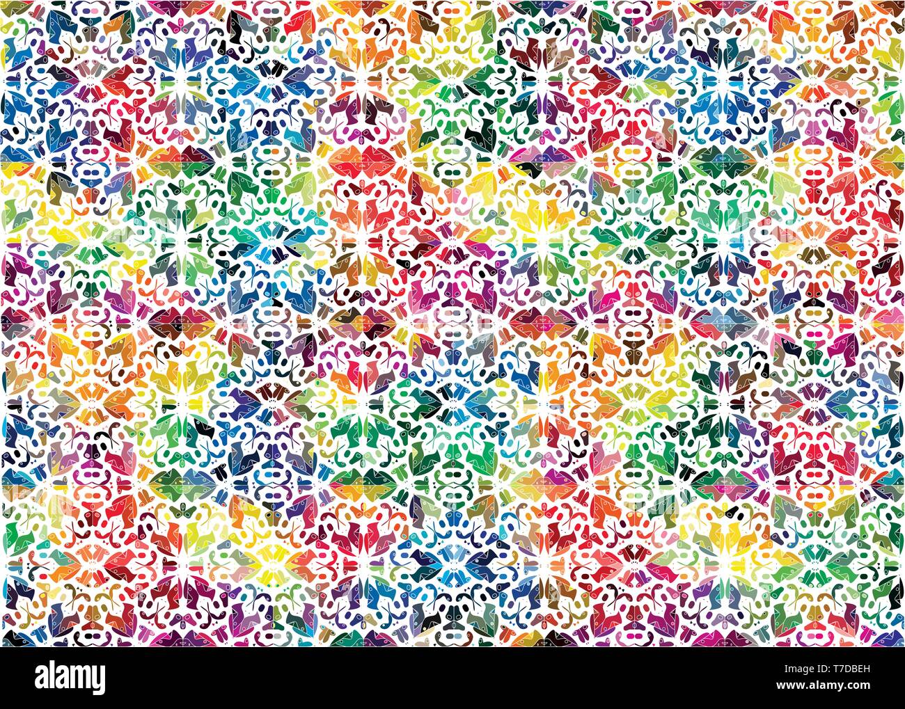 Stylized motifs Stock Vector Images - Alamy