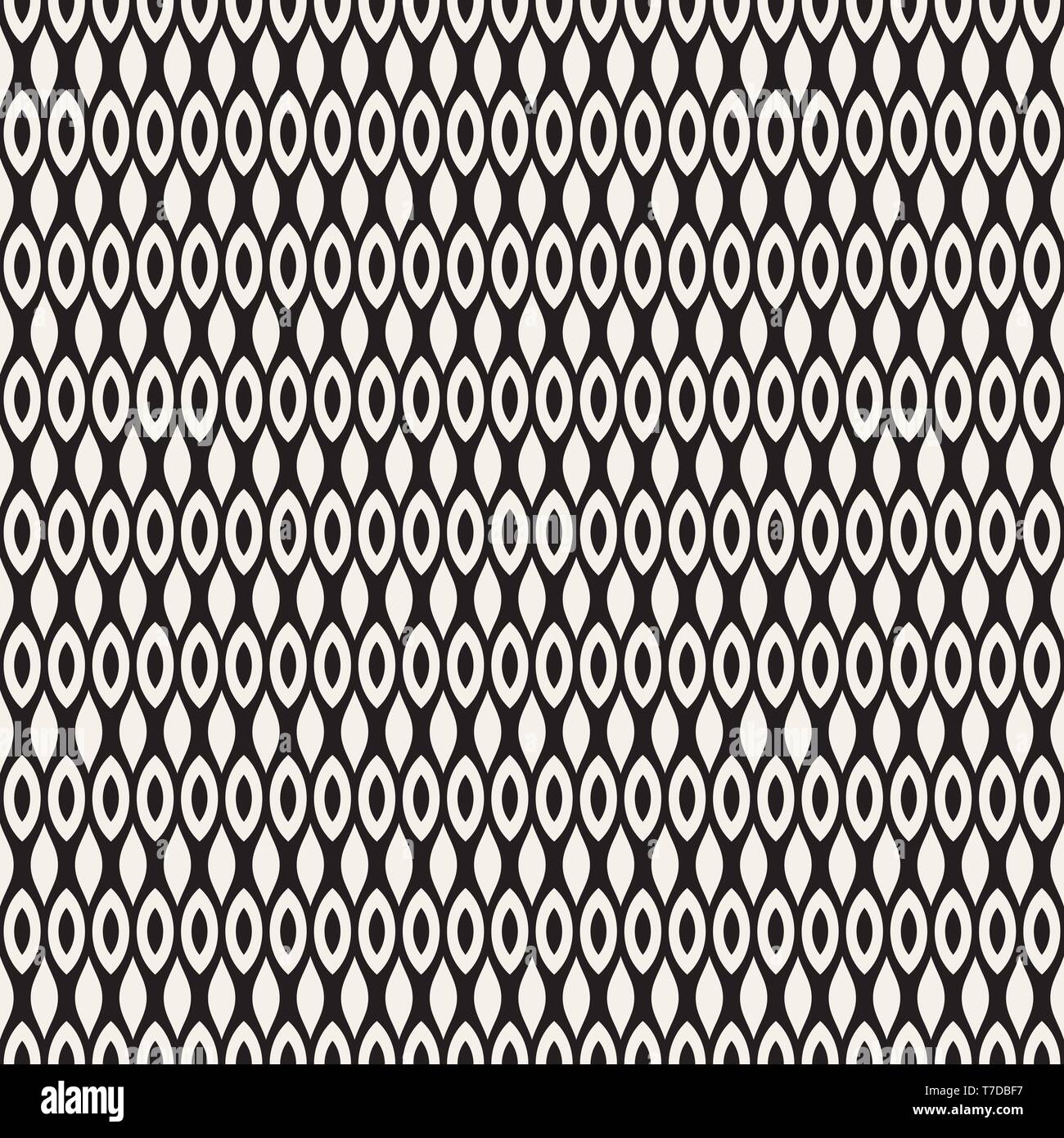 Seamless texture. Abstract. Black and white pattern Vector Stock Vector ...