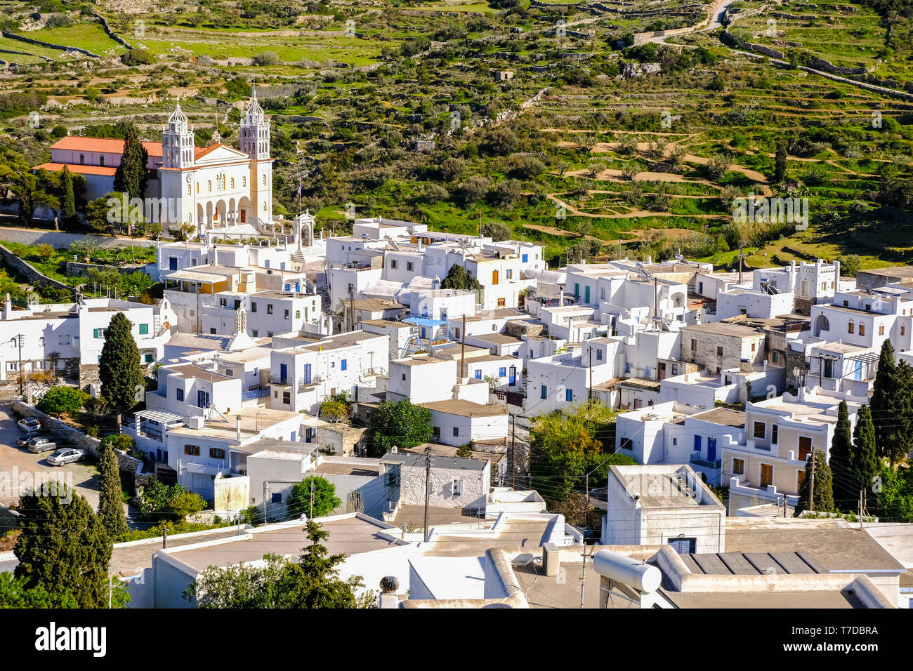 Aerial view agia triada hi-res stock photography and images - Alamy