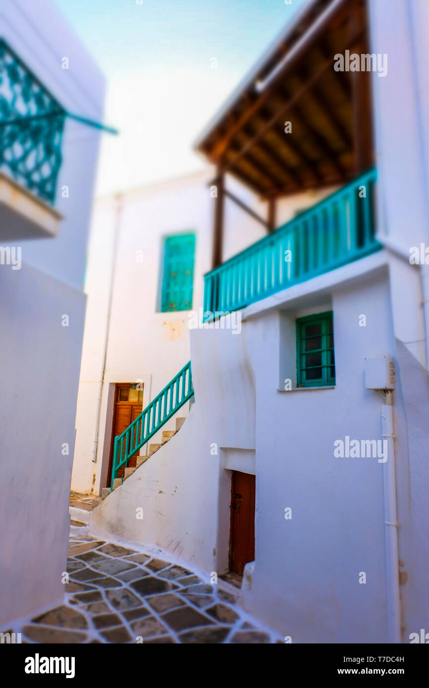 Picturesque greek village street hi-res stock photography and images ...