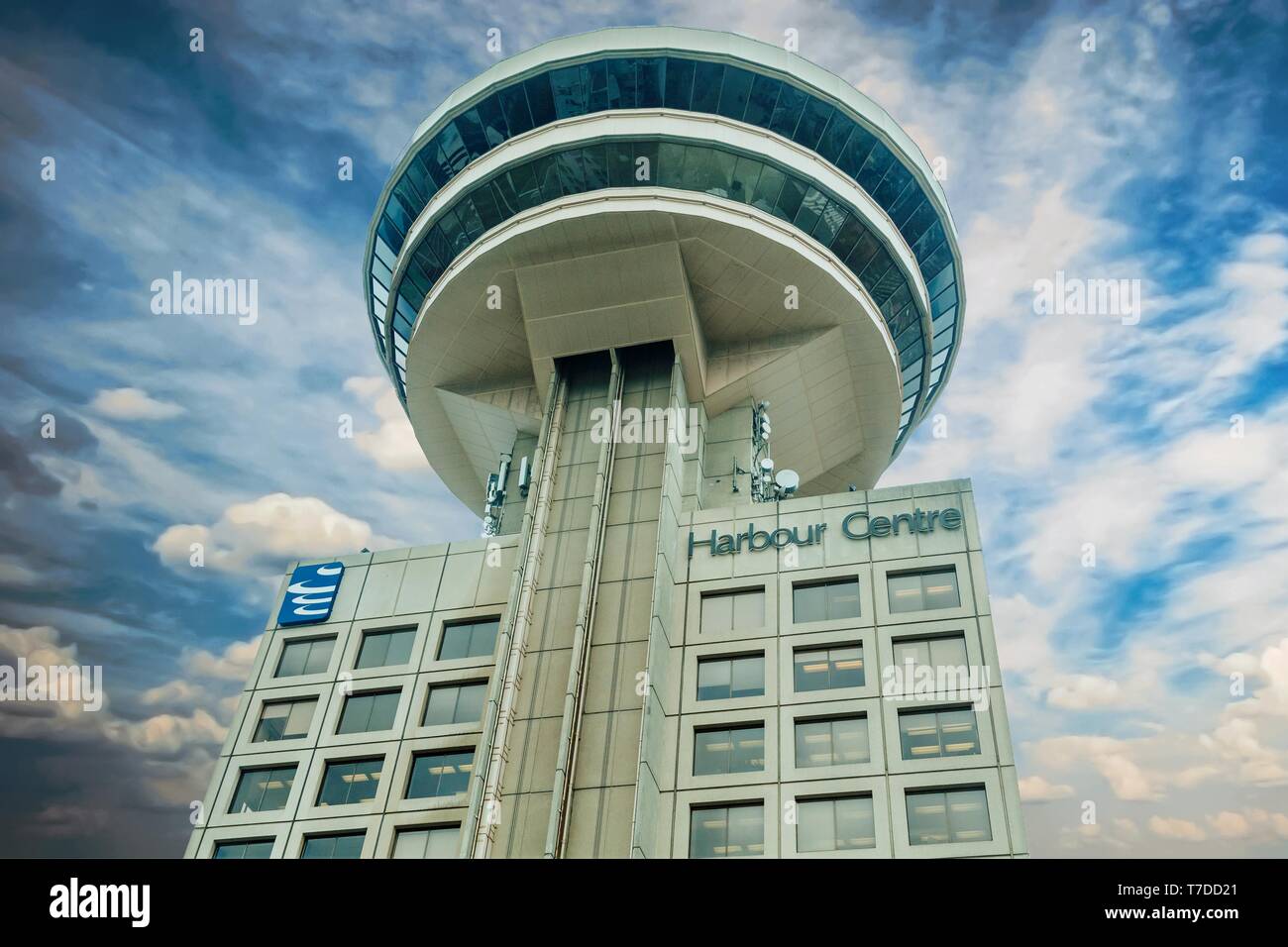 Harbour Centre in Vancouver Stock Photo - Alamy