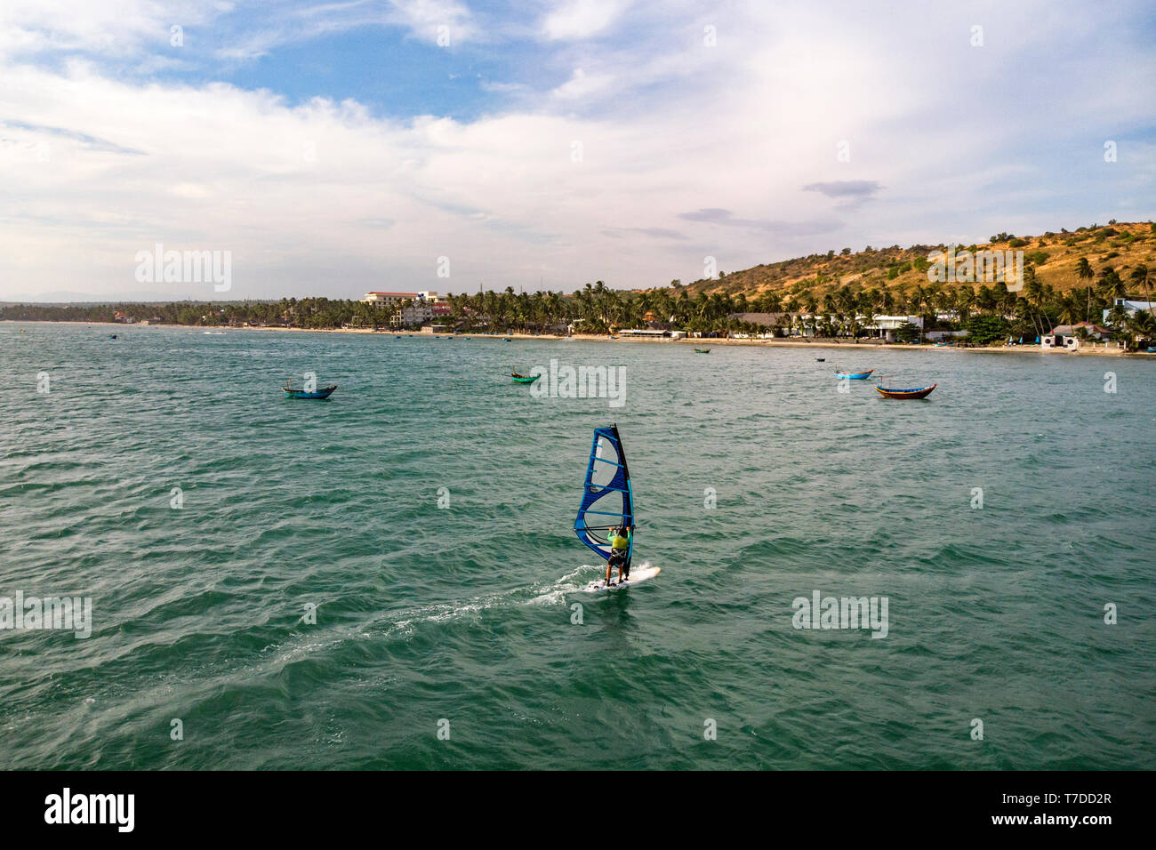 Windsurfing vietnam mui ne hi-res stock photography and images - Alamy