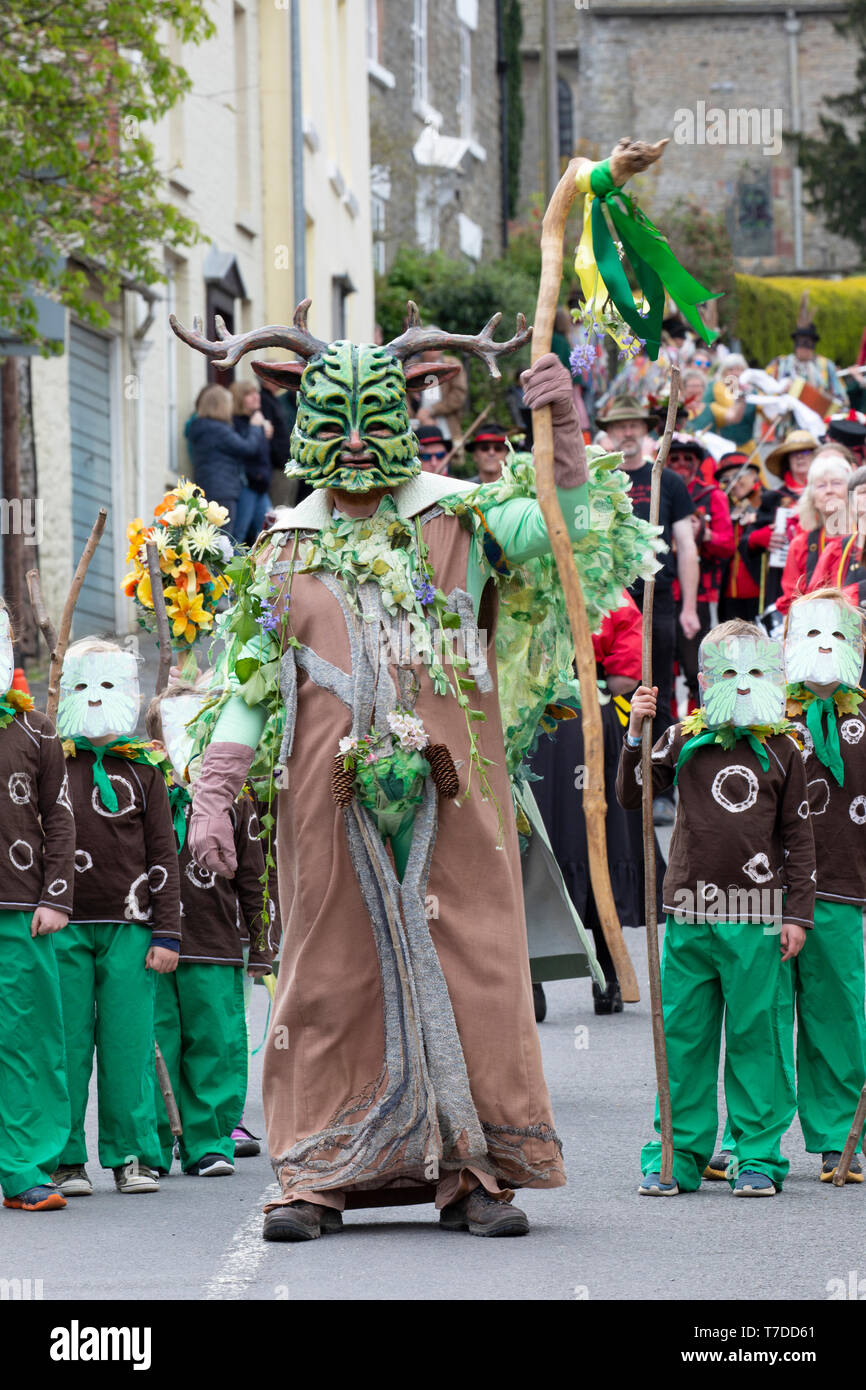 Green Man Festival Clun Shropshire Stock Photos & Green Man Festival ...