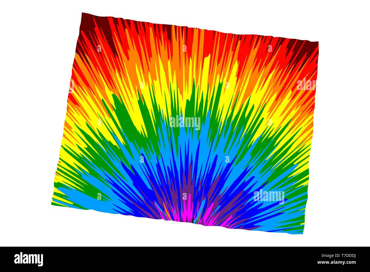 Purple u s map hi-res stock photography and images - Alamy