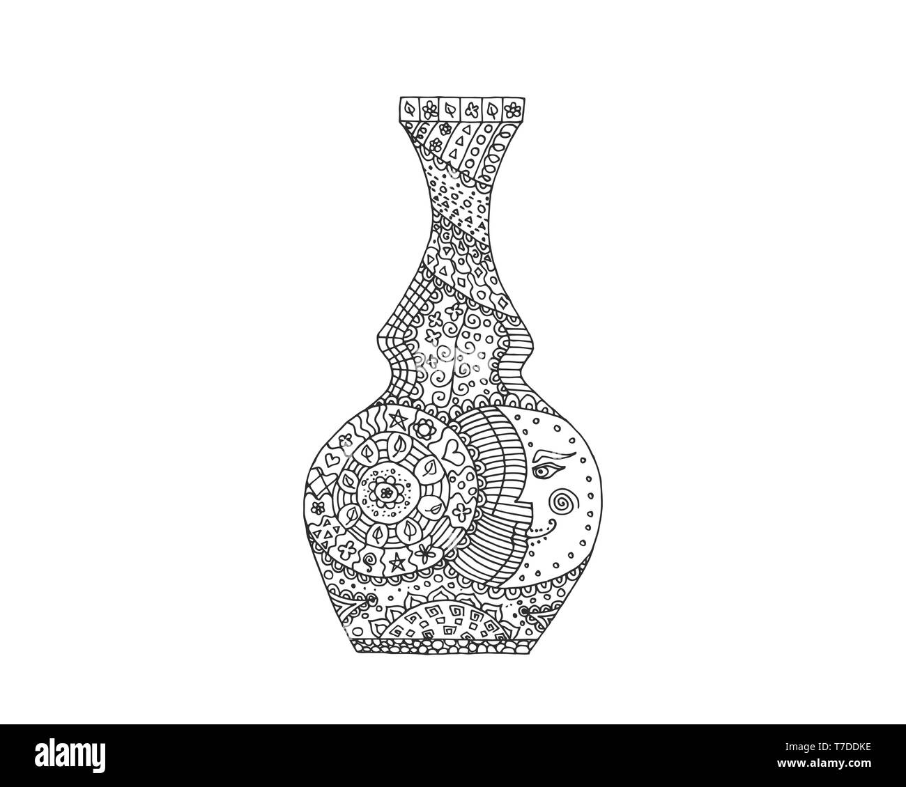 Art deco ceramics Stock Vector Images - Alamy