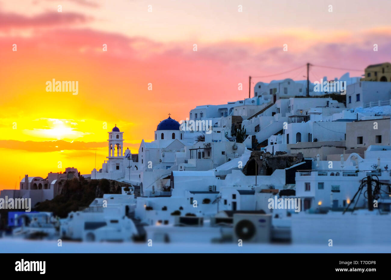 Sunset seaside village hi-res stock photography and images - Alamy