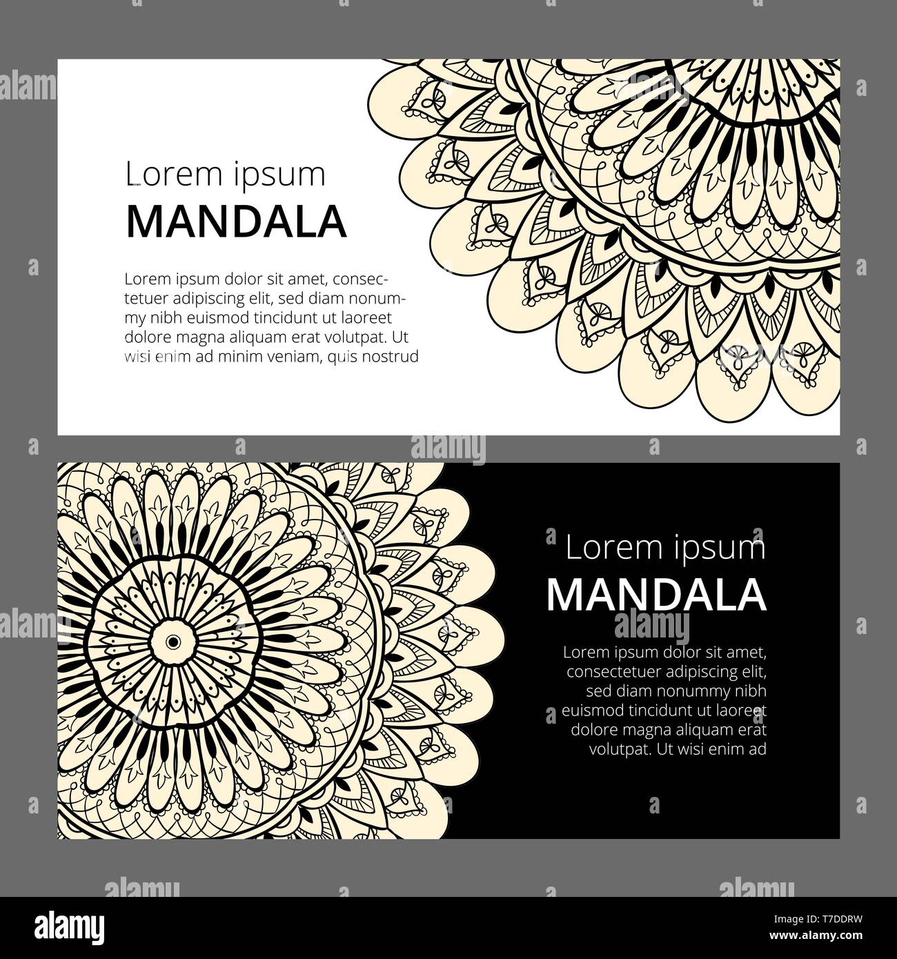 Medallion layout Stock Vector Images - Alamy