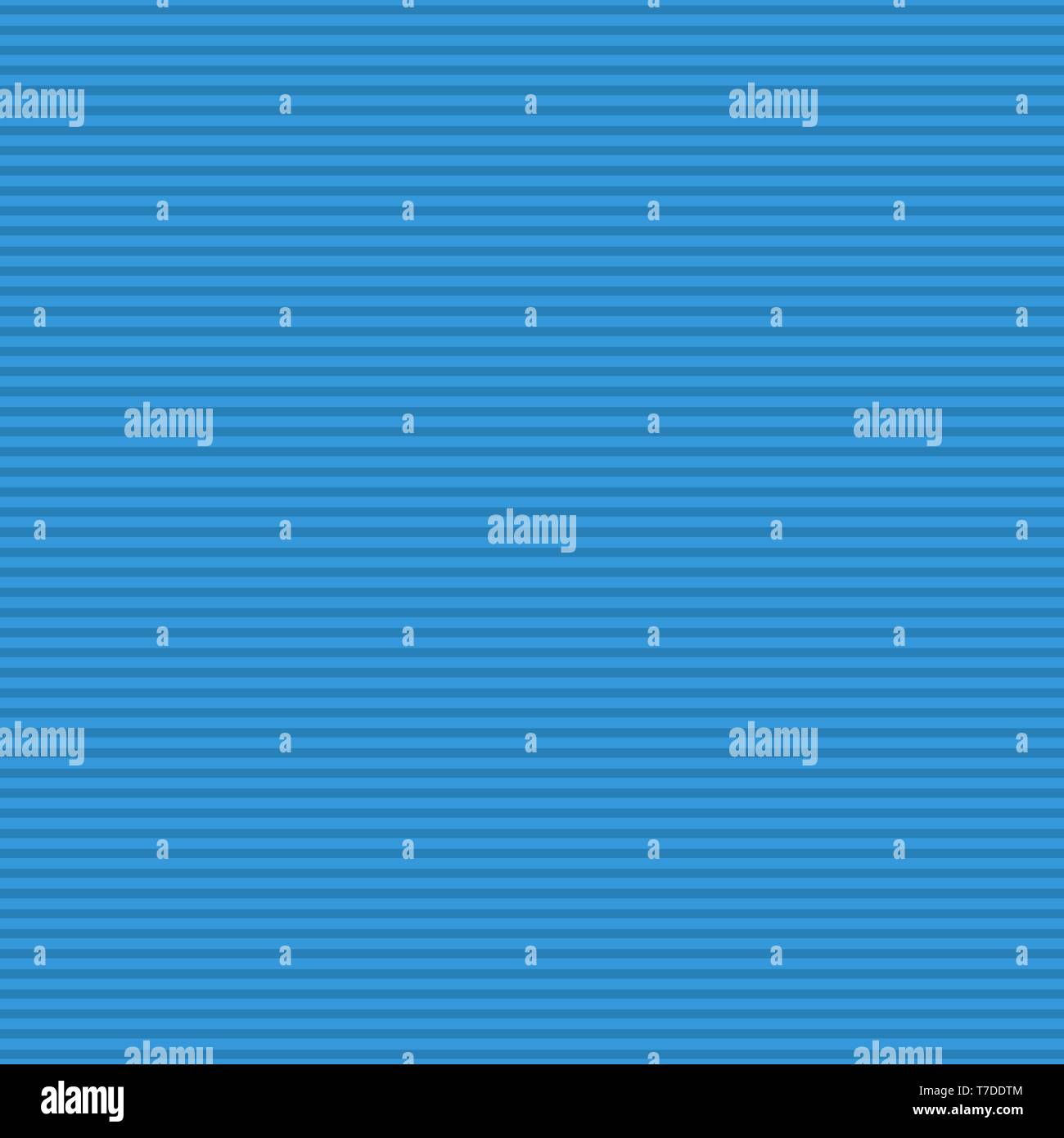 Blue horizontal stripes pattern. Seamless texture background. Vector ...