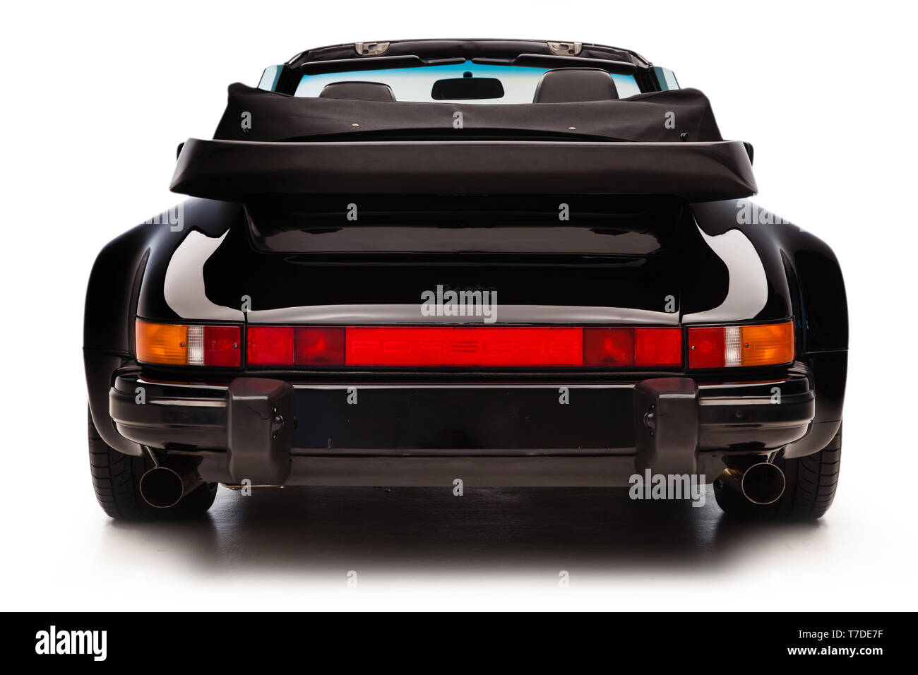 Black porsche 930 turbo Cut Out Stock Images & Pictures - Alamy