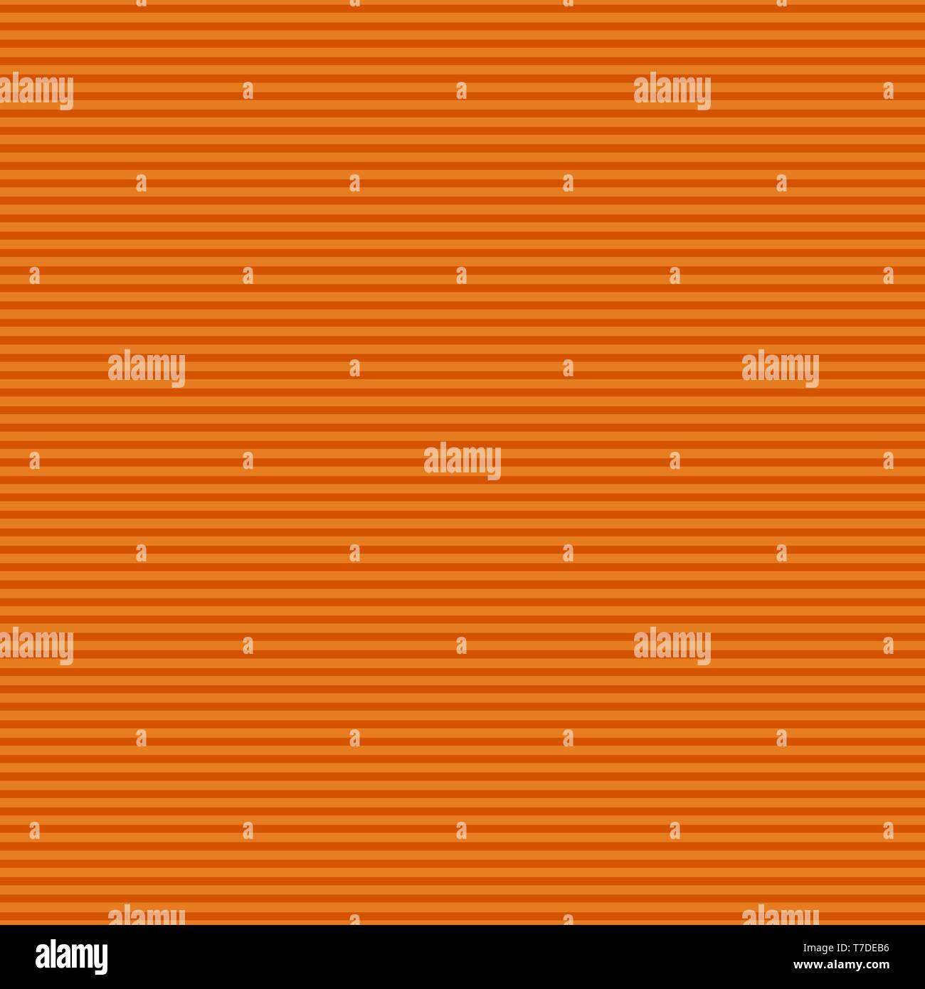 Orange horizontal stripes pattern. Seamless texture background. Vector ...