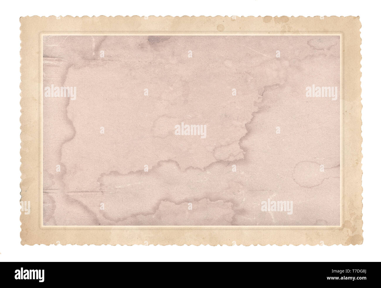 Old photo frame. Vintage paper. Retro card Stock Photo - Alamy