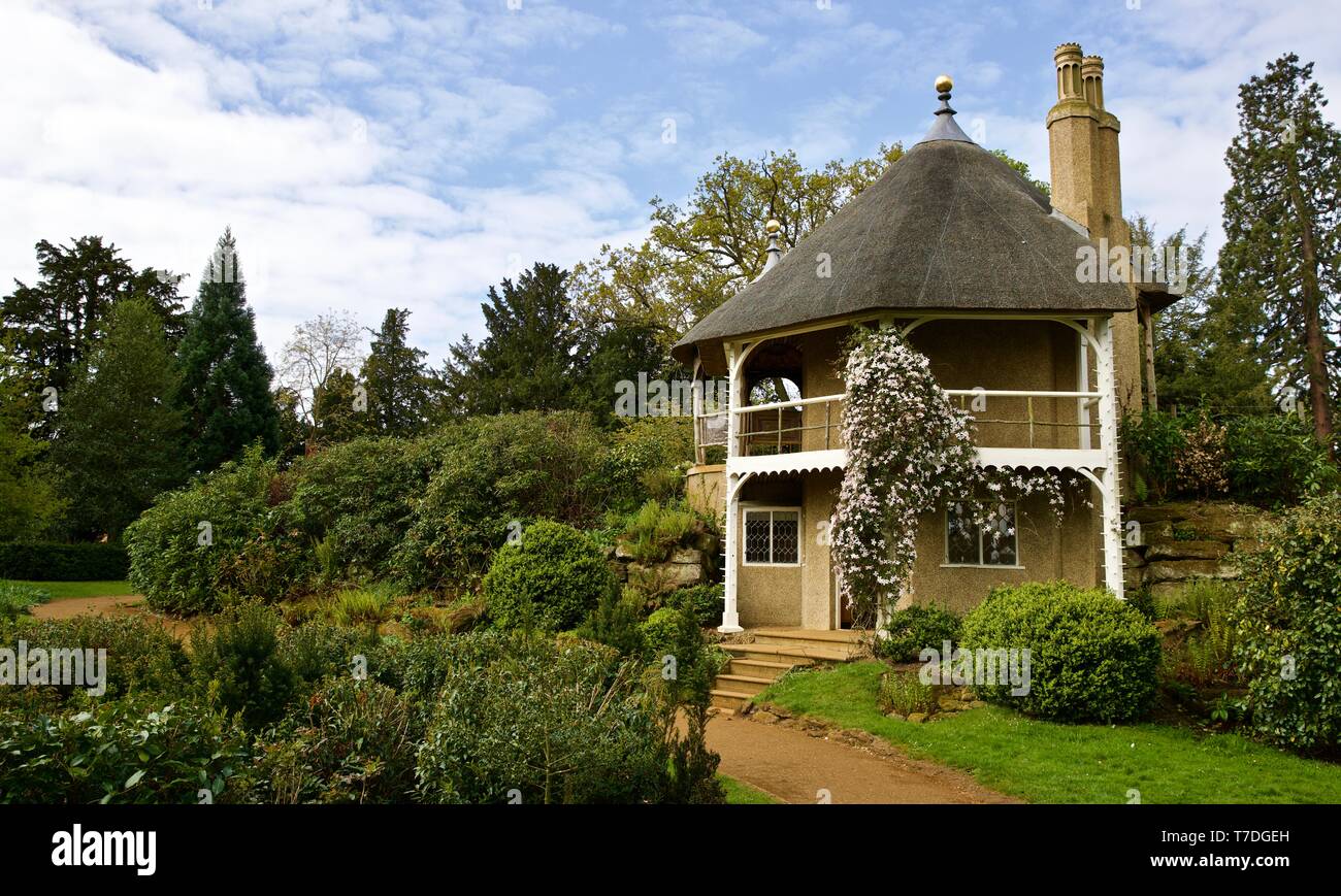 The Swiss Cottage, Shuttleworth Stock Photo - Alamy