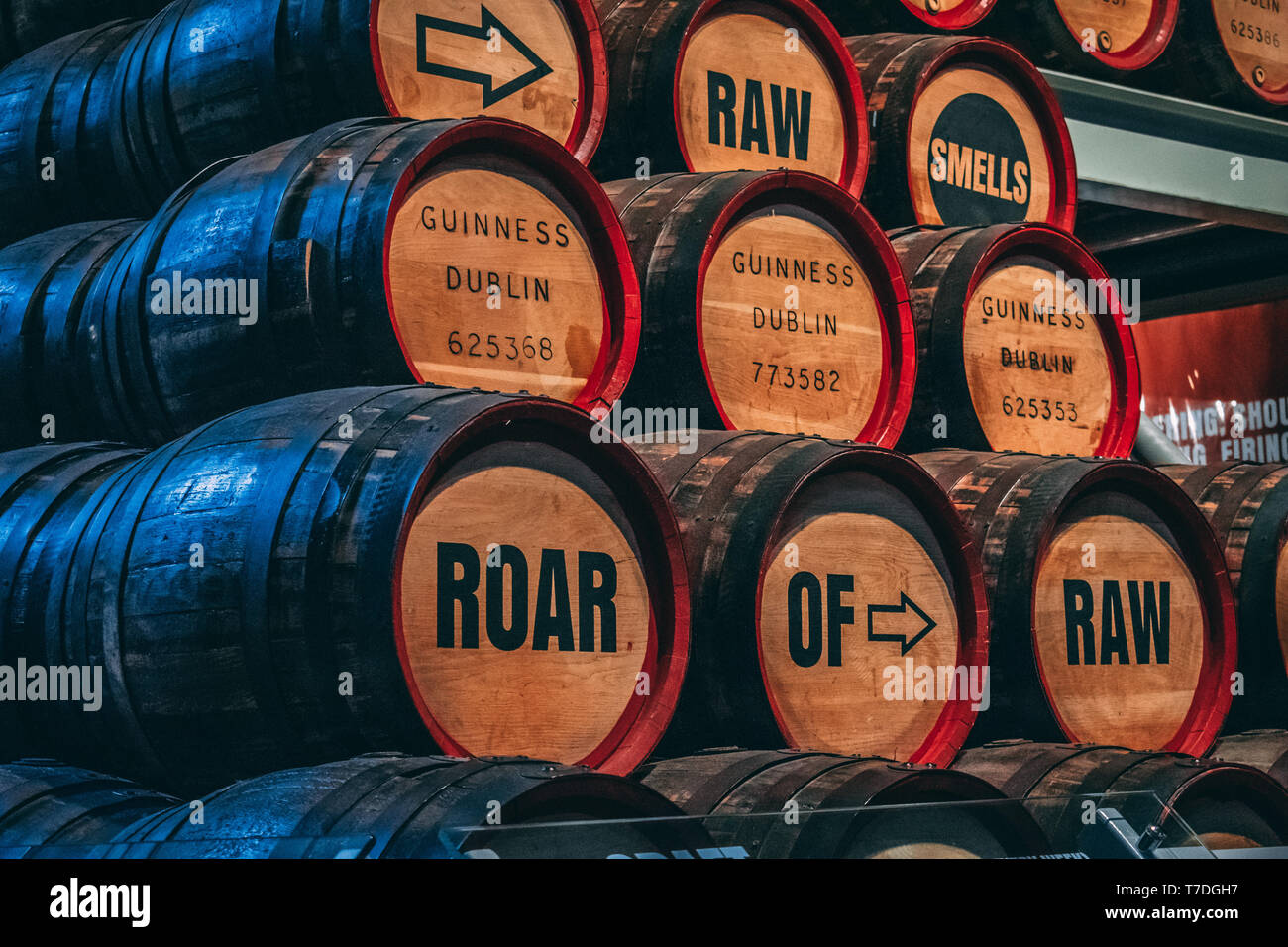 Barrels with Story Stock Photo - Alamy