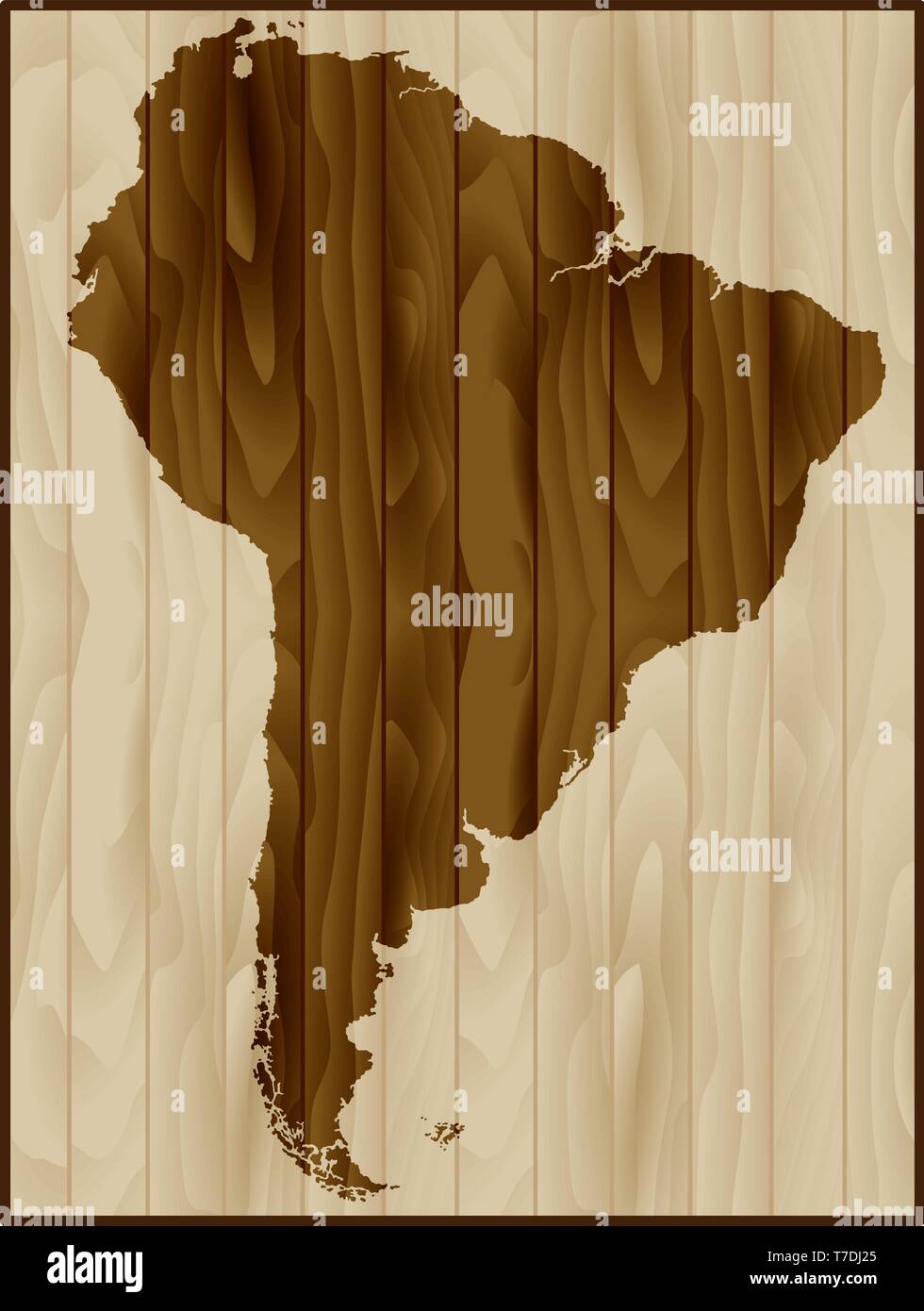 Map latin america vector Stock Vector Images - Alamy