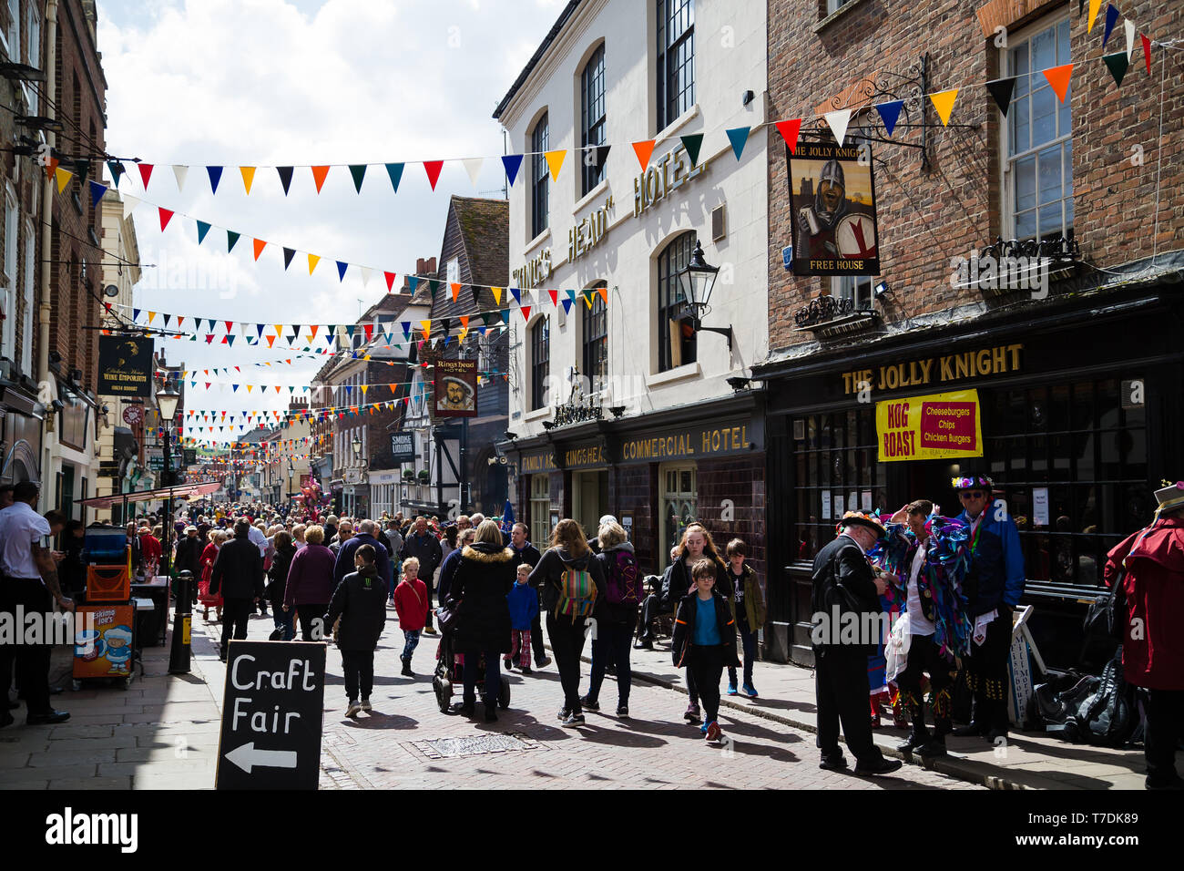 Rochester kent high street hi-res stock photography and images - Alamy
