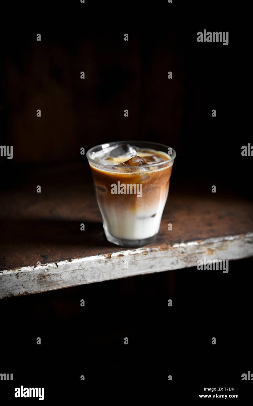 Iced latte hi-res stock photography and images - Alamy
