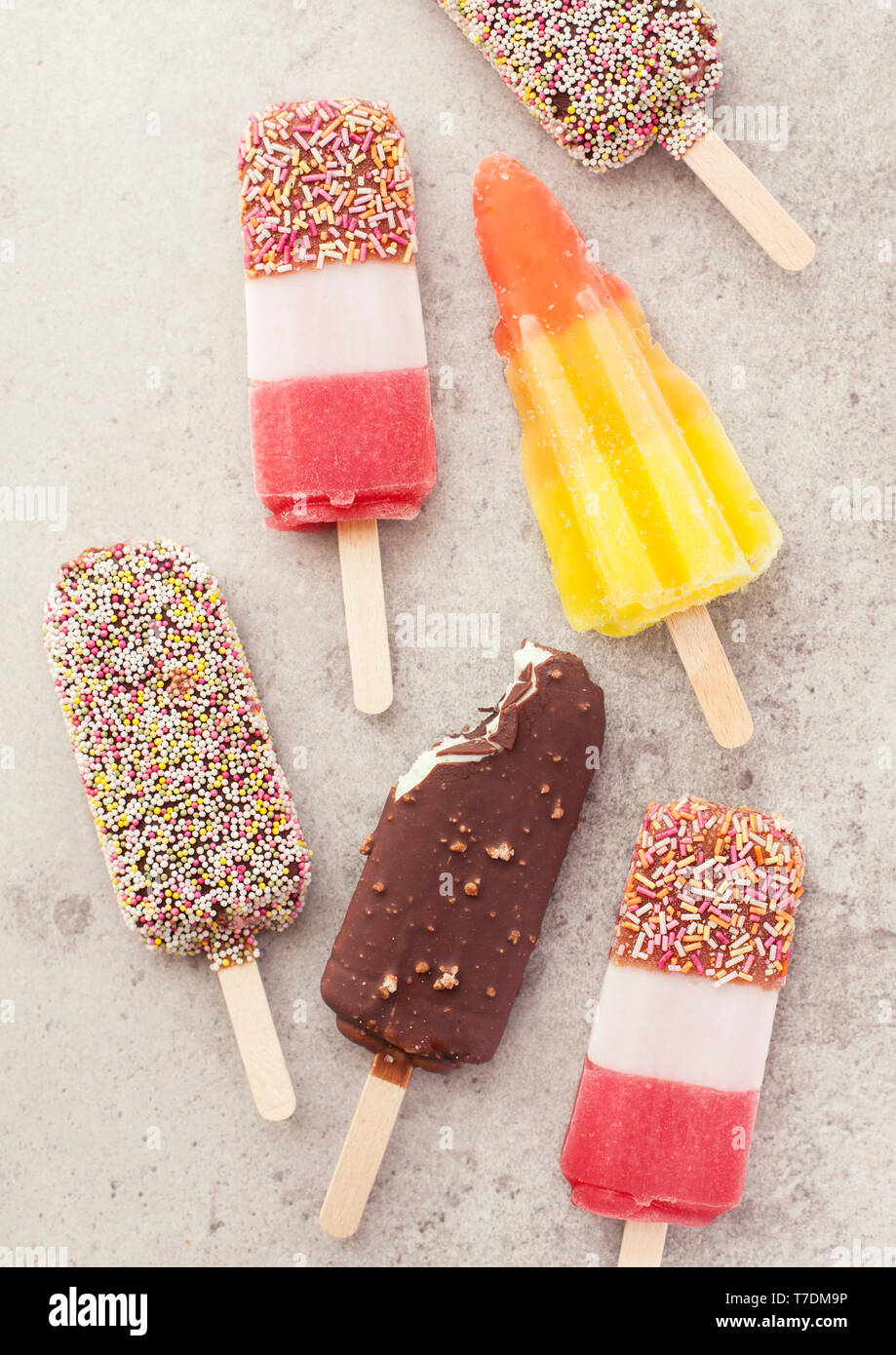 Sour Ice Lollies