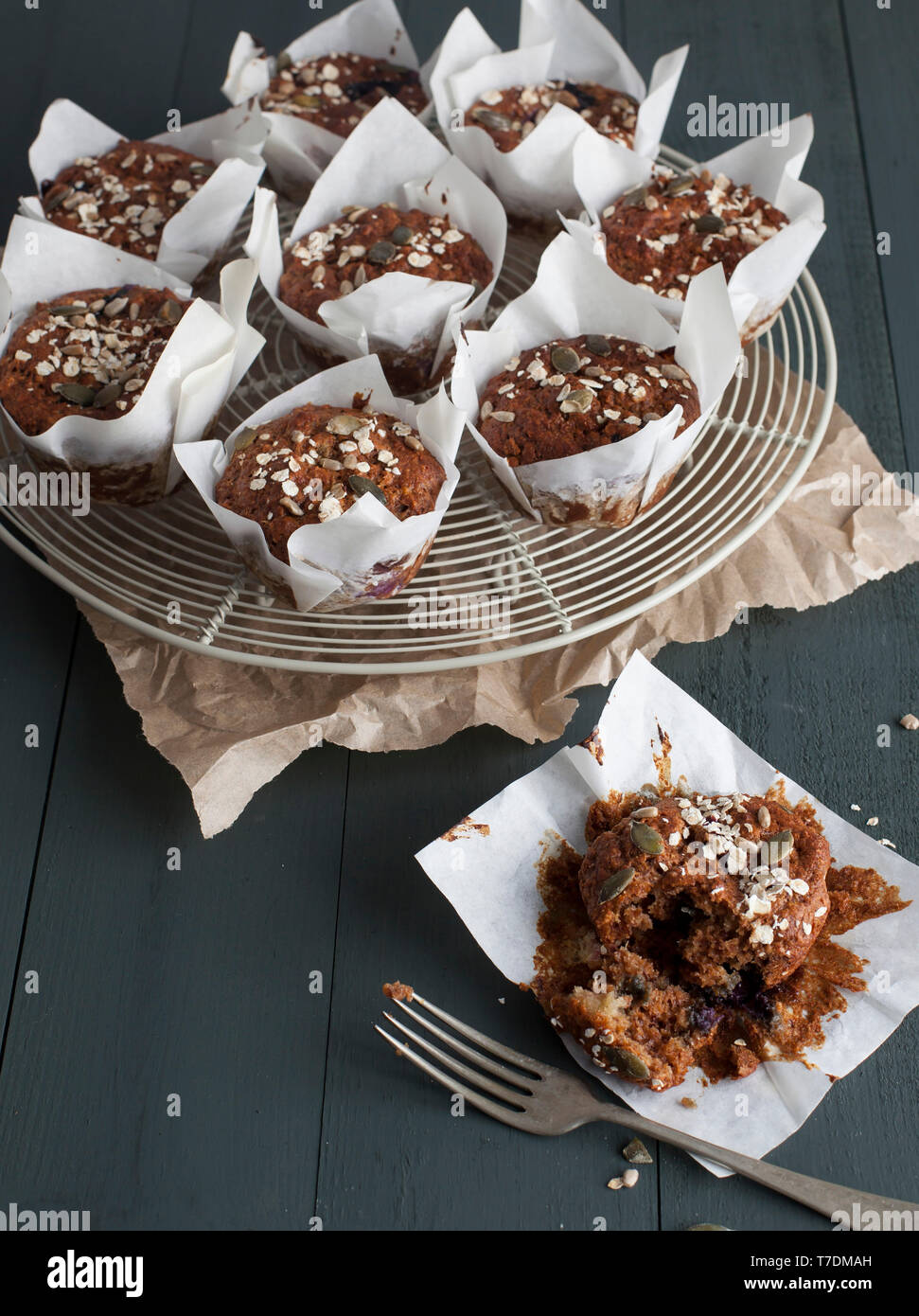 Homebaked muffins hi-res stock photography and images - Alamy