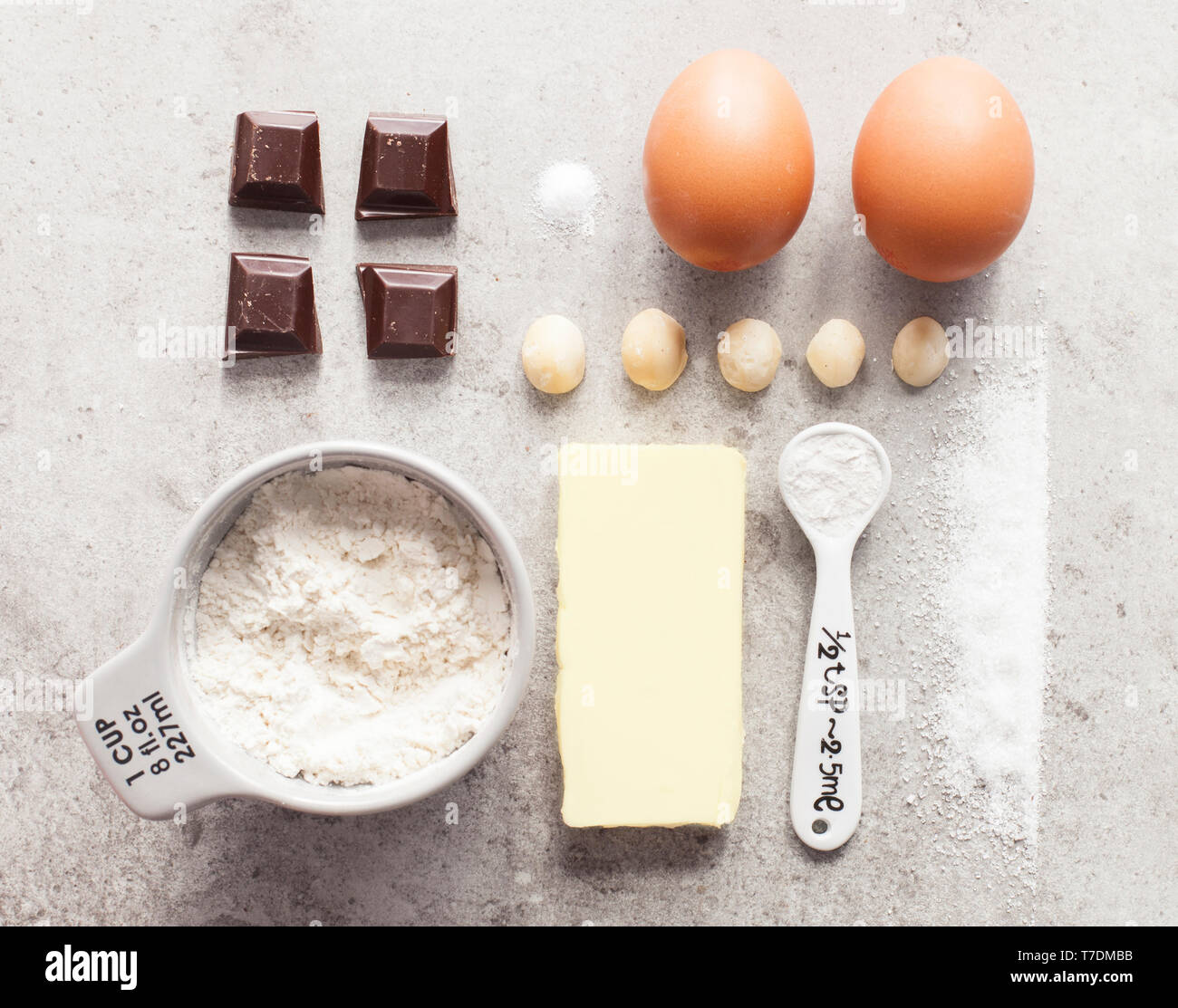 Ingredients brownie hi-res stock photography and images - Alamy
