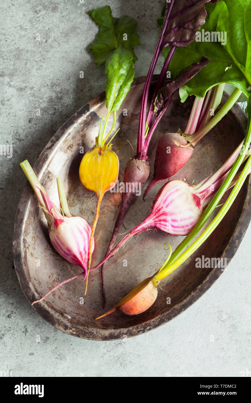 Candy stripe beet hi-res stock photography and images - Alamy