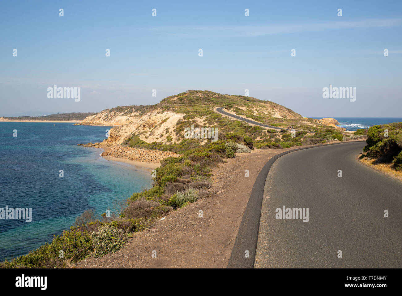 View of The Narrows, Point Nepean National Park, Australia Stock Photo ...