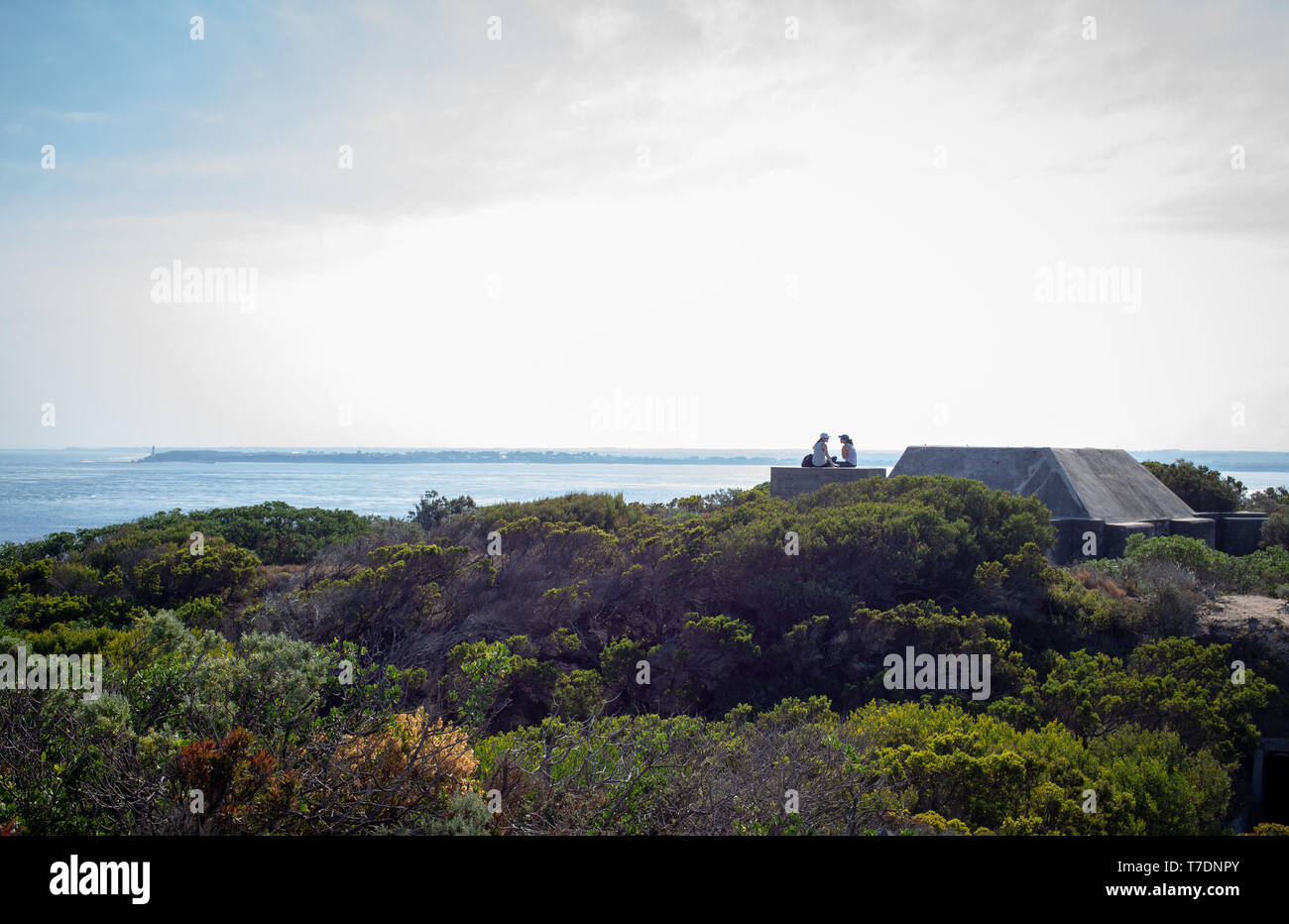 Views from the fort at Point Nepean National Park Stock Photo - Alamy