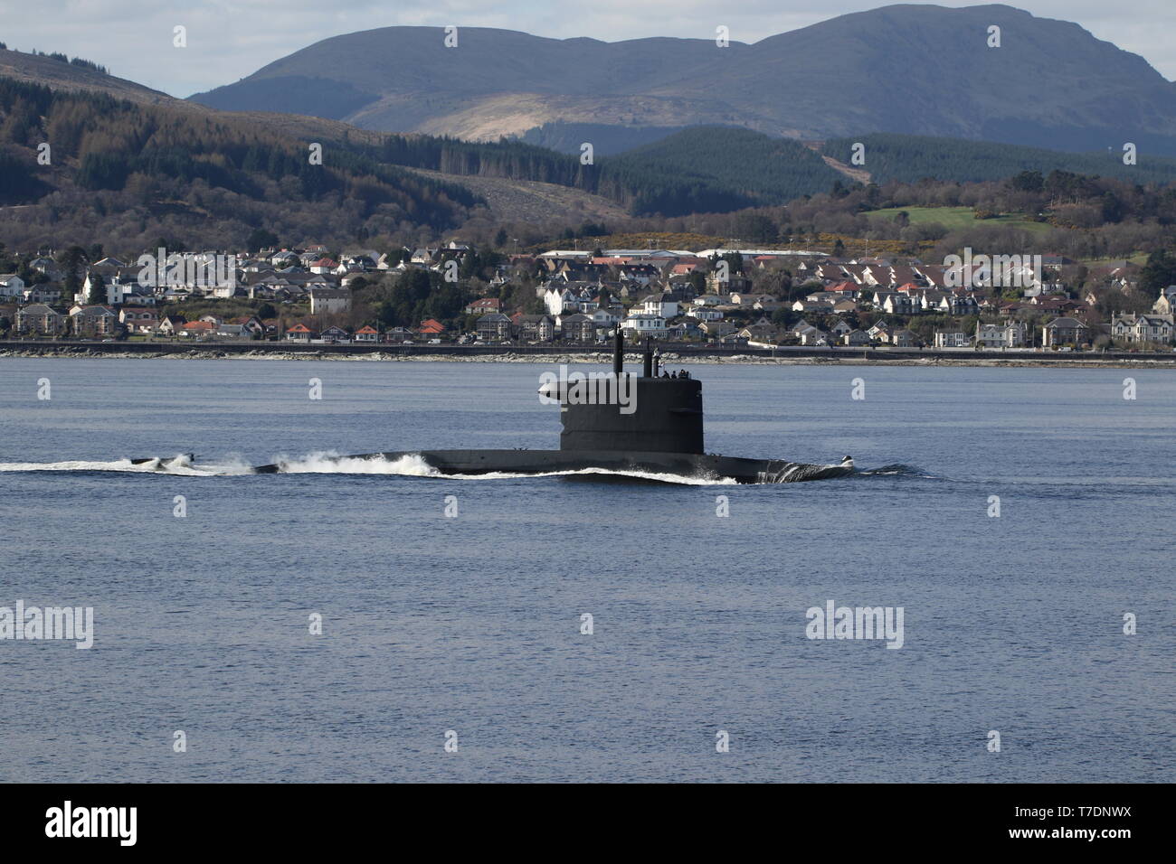 HNLMS Zeeleeuw (S803), a Walrus-class submarine operated by the Royal ...