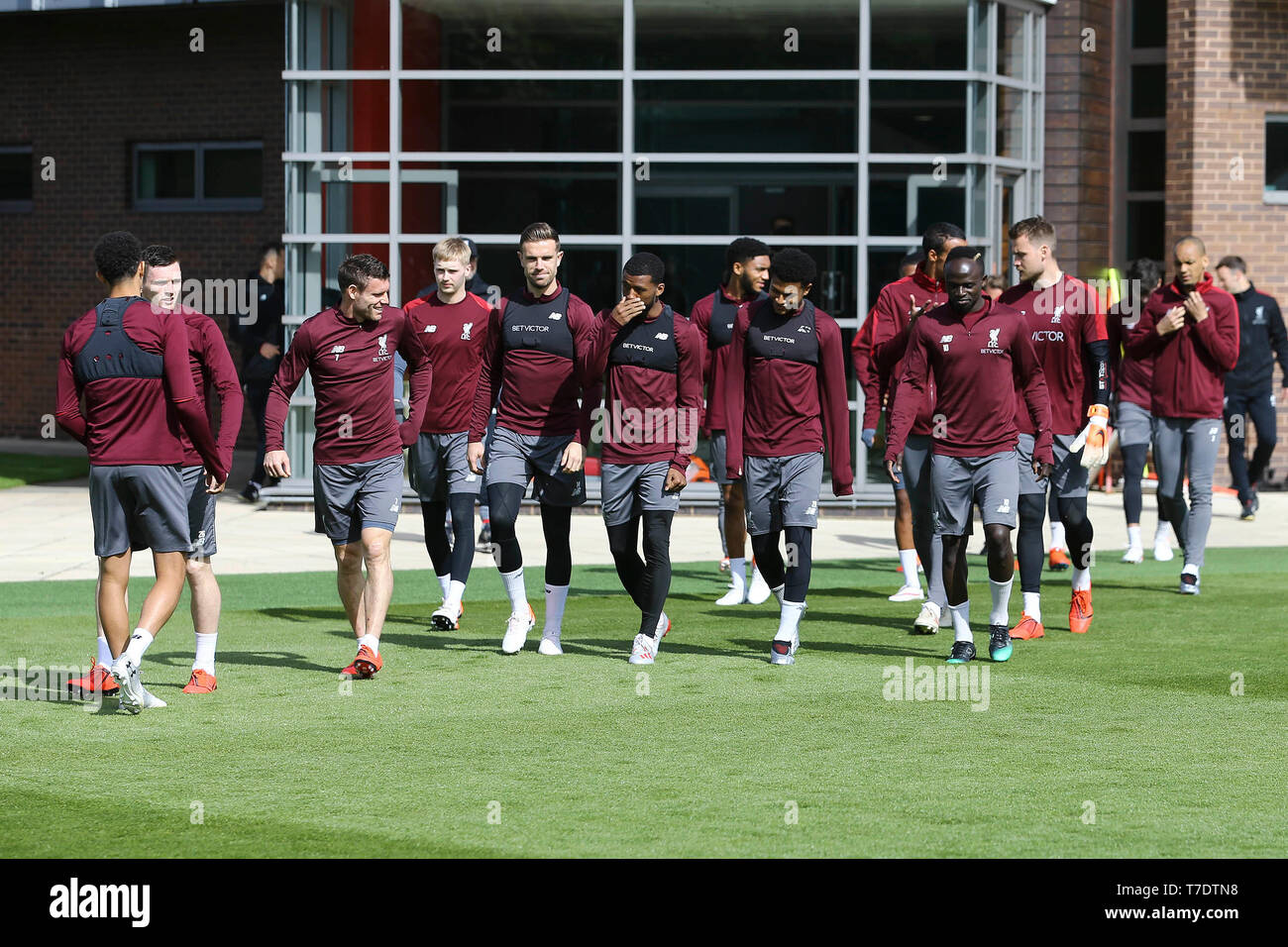 Liverpool fc training ground hi-res stock photography and images - Alamy