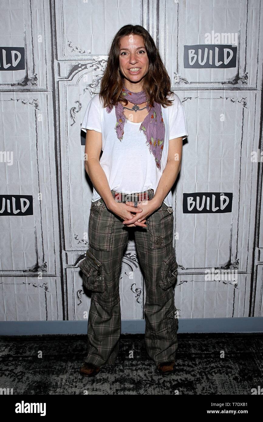 New York, NY, USA. 6th May, 2019. Ani DiFranco inside for AOL Build ...