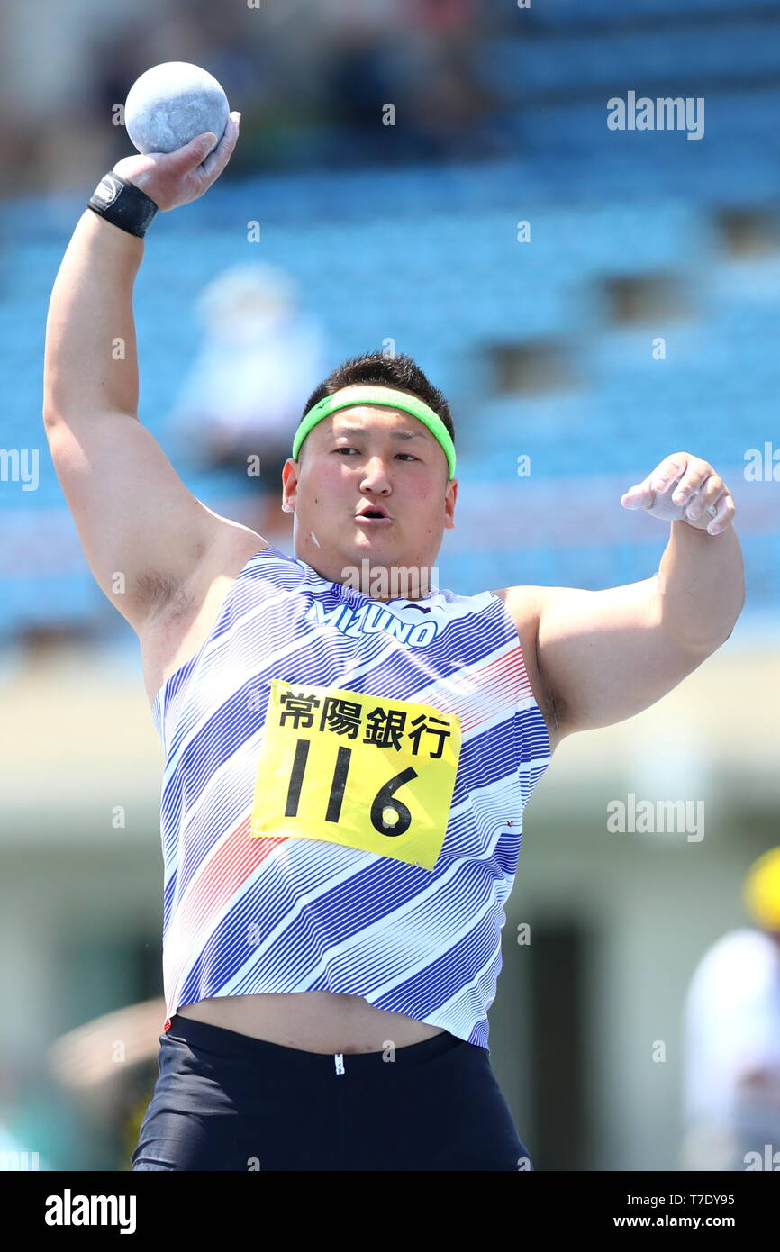 Ibaraki, Japan. 5th May, 2019. Daichi Nakamura Athletics : 2019 Mito ...