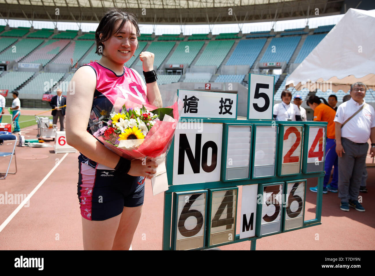 Osaka, Japan. 6th May, 2019. Haruka Kitaguchi Athletics : The 6th ...
