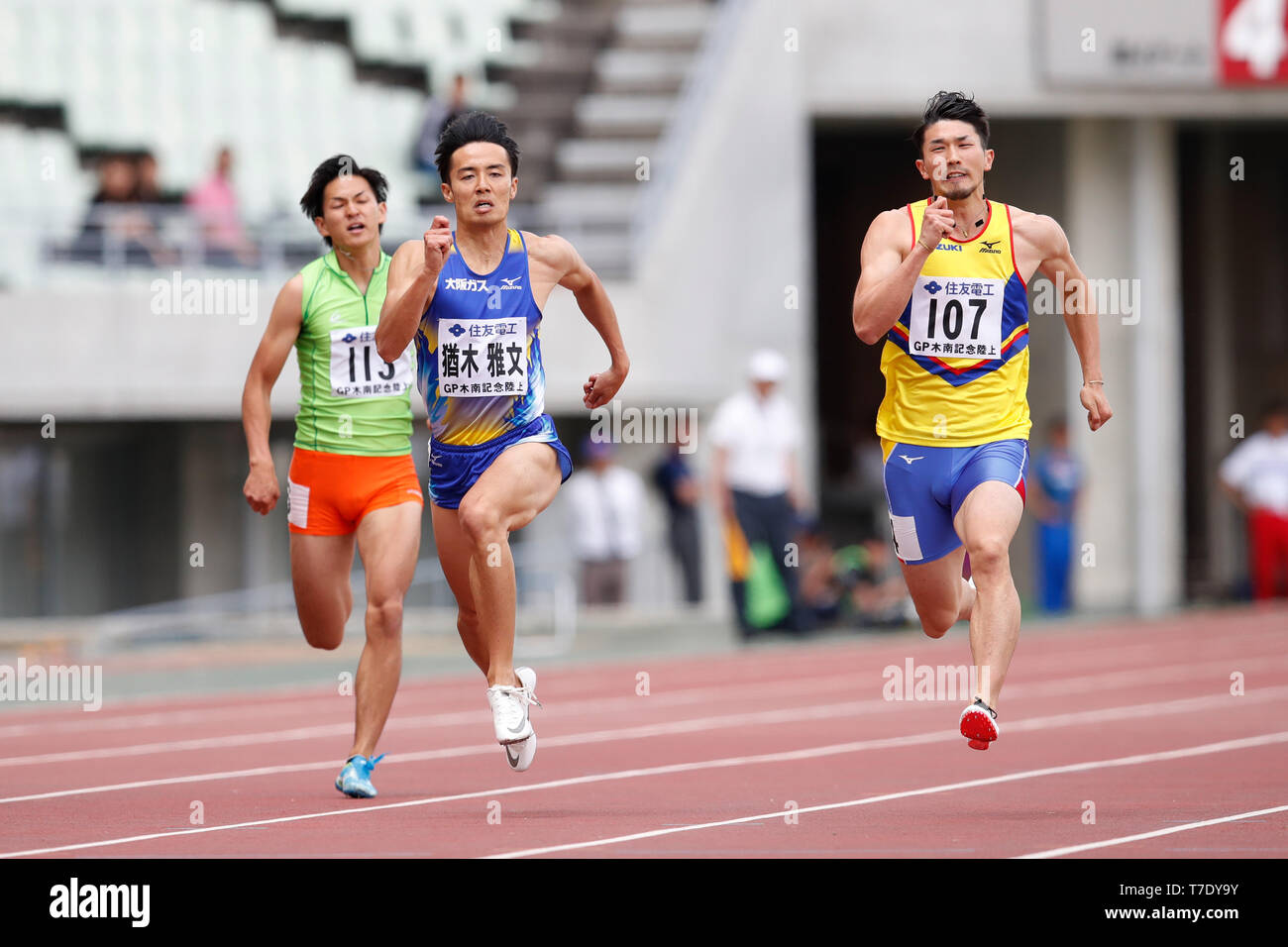 Osaka, Japan. 6th May, 2019. (L to R) Masafumi Naoki, Shoto Hara ...