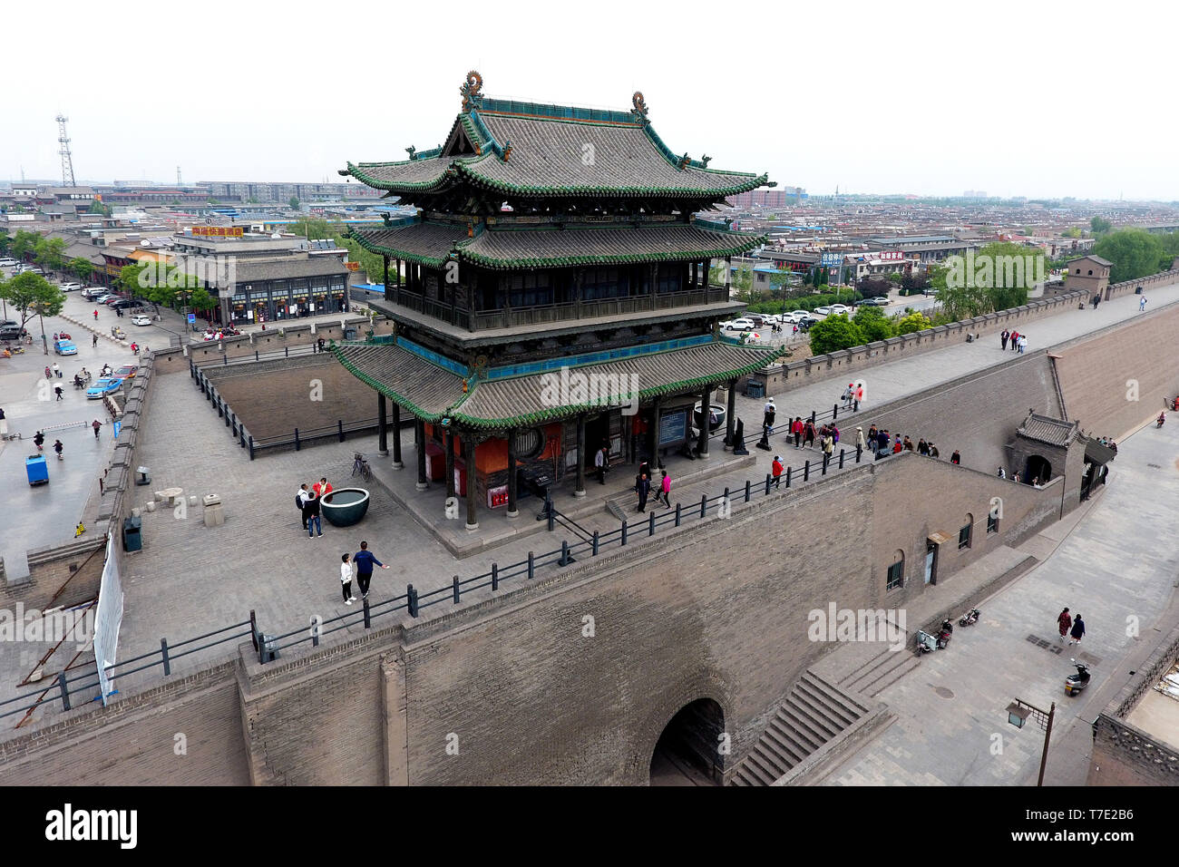 Pingyao aerial hi-res stock photography and images - Alamy