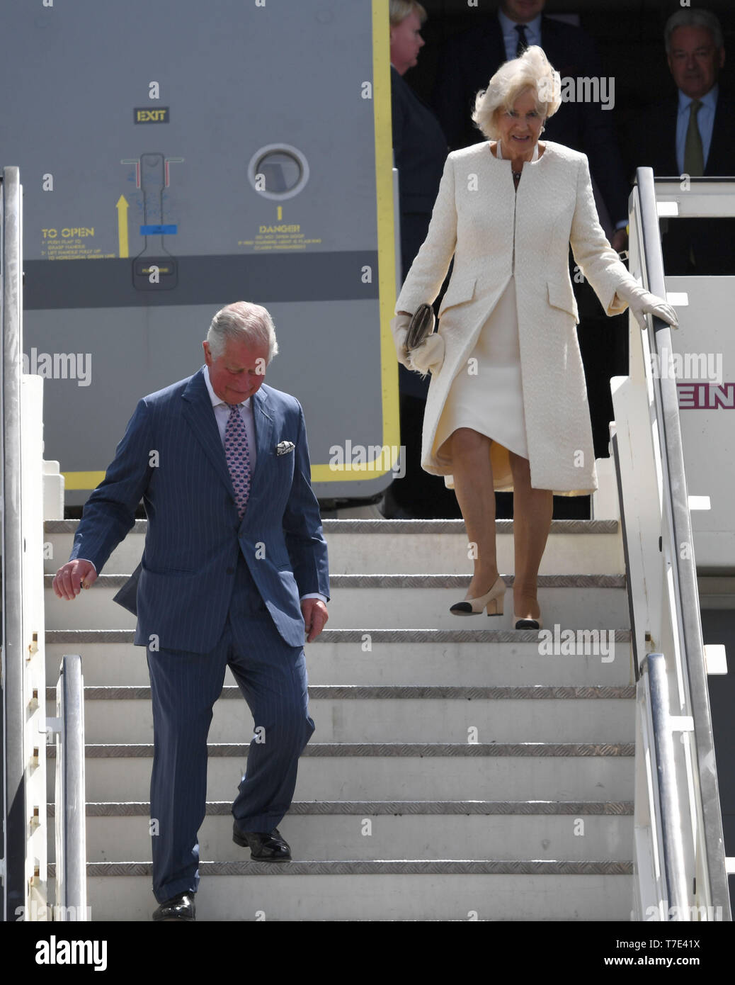 Berlin, Germany. 07th May, 2019. British Prince Charles and his wife ...