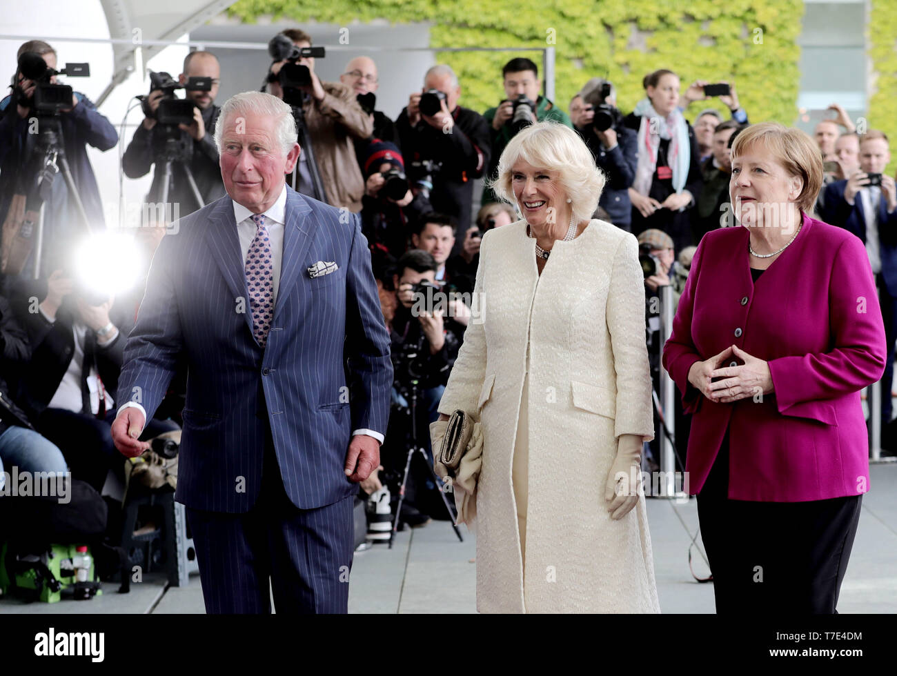 Berlin, Germany. 07th May, 2019. British Prince Charles and his wife ...