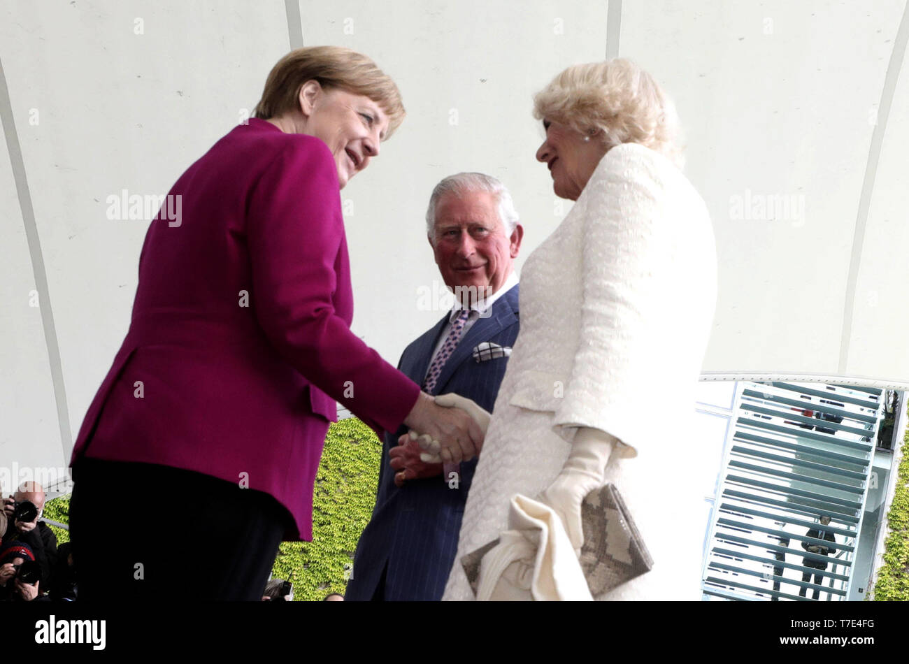 Berlin, Germany. 07th May, 2019. British Prince Charles and his wife ...