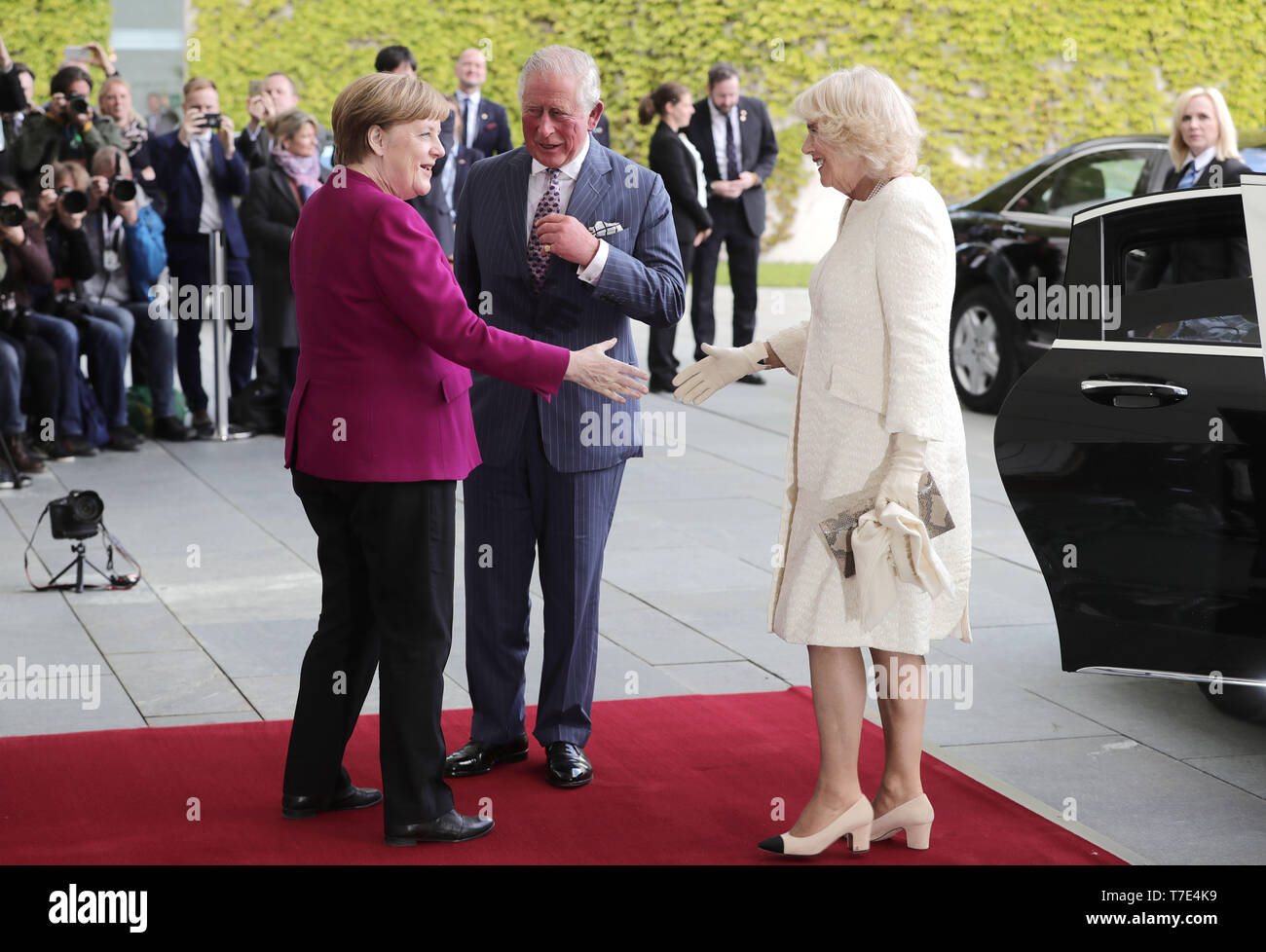 Berlin, Germany. 07th May, 2019. British Prince Charles and his wife ...