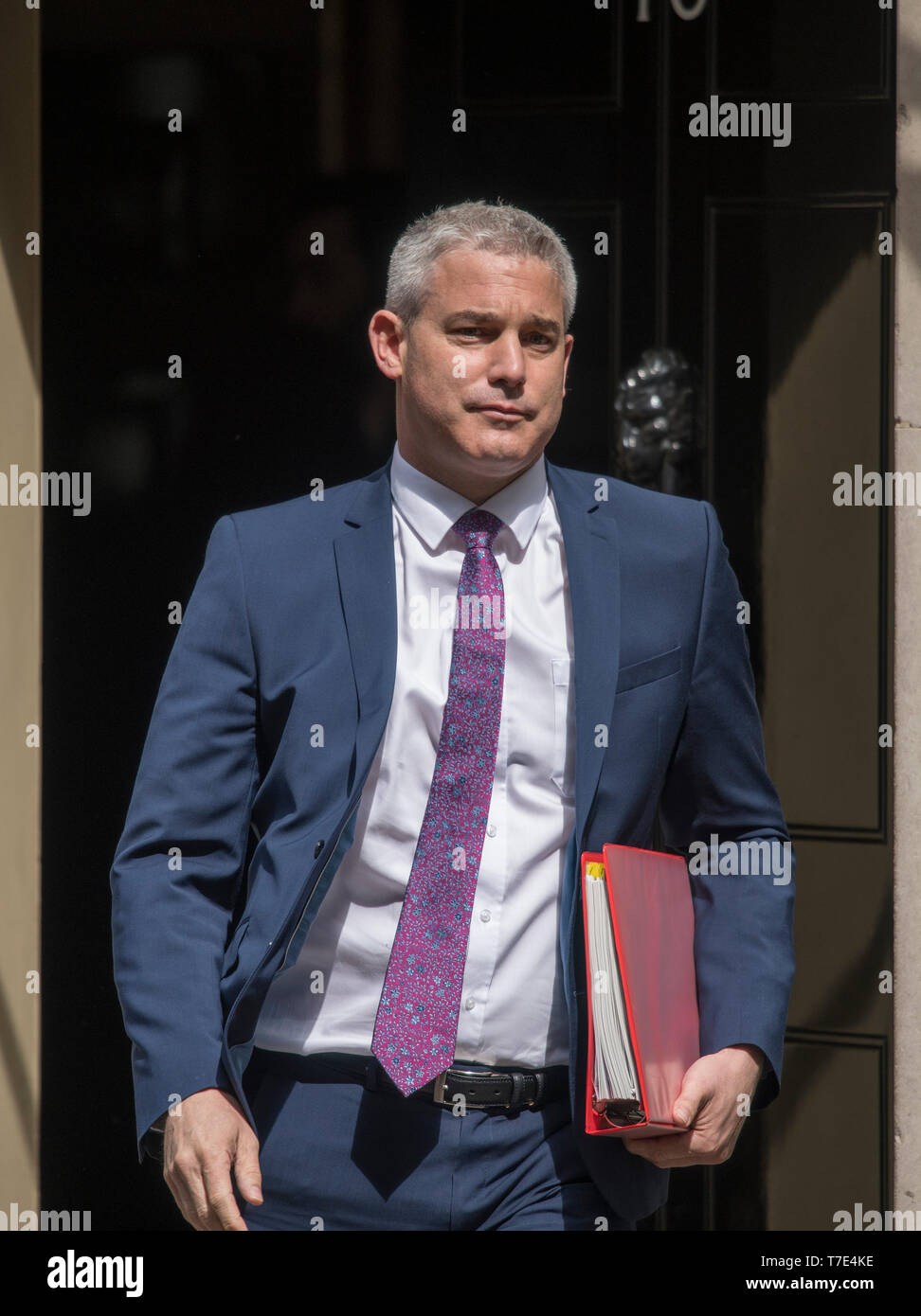 Downing Street, London, UK. 7th May 2019. Stephen Barclay, Secretary of ...